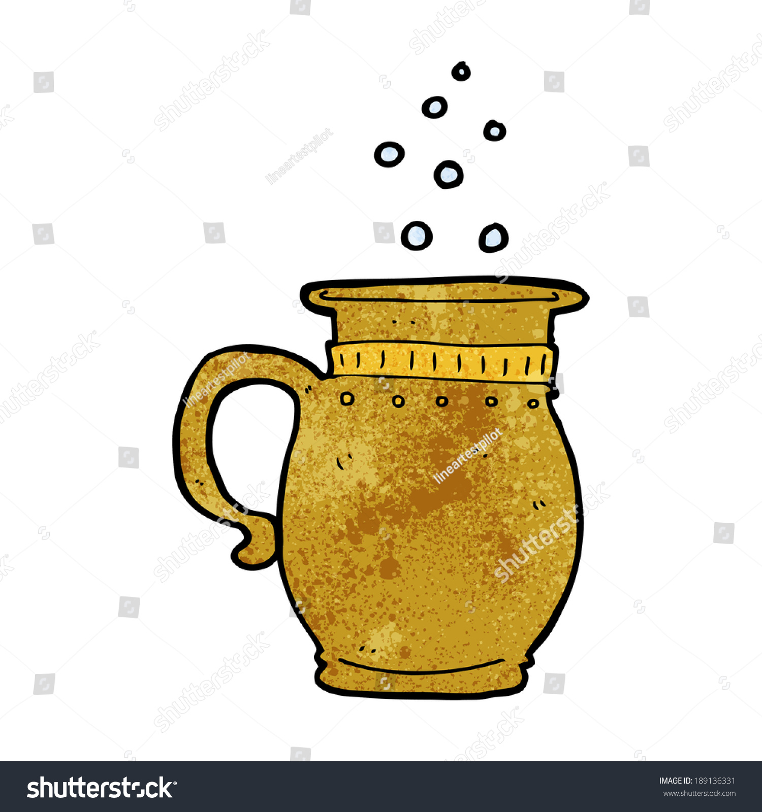 Cartoon Beer Tankard Stock Vector (Royalty Free) 189136331 | Shutterstock