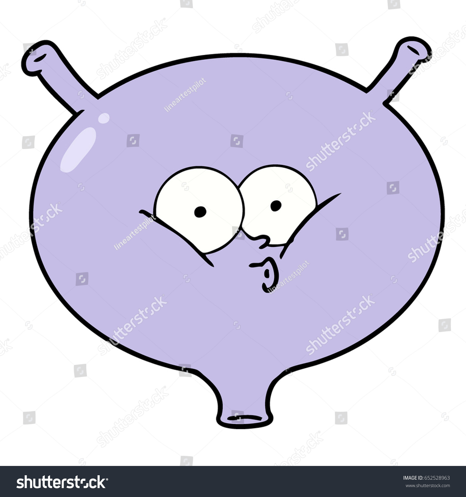 Cartoon Bladder Stock Vector (Royalty Free) 652528963