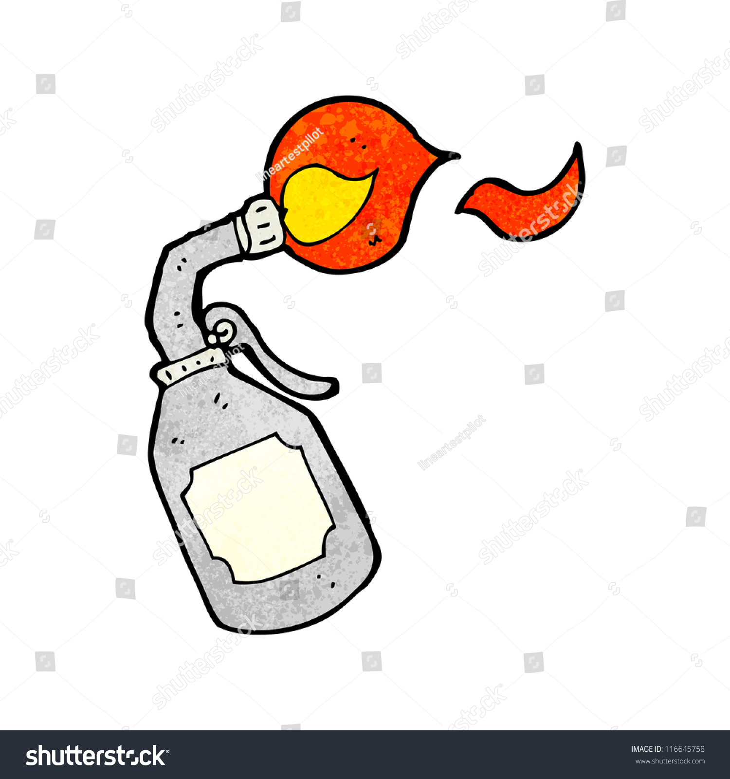 Cartoon Blow Torch Stock Vector (Royalty Free) 116645758 | Shutterstock