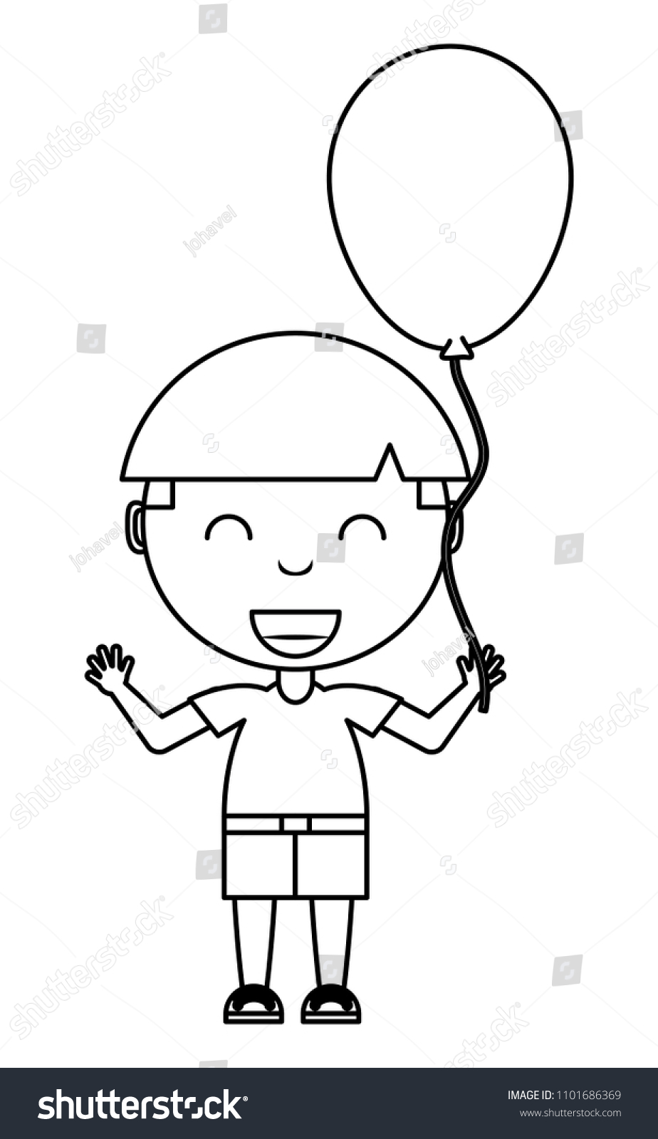 Cartoon Boy Design Stock Vector (Royalty Free) 1101686369 | Shutterstock