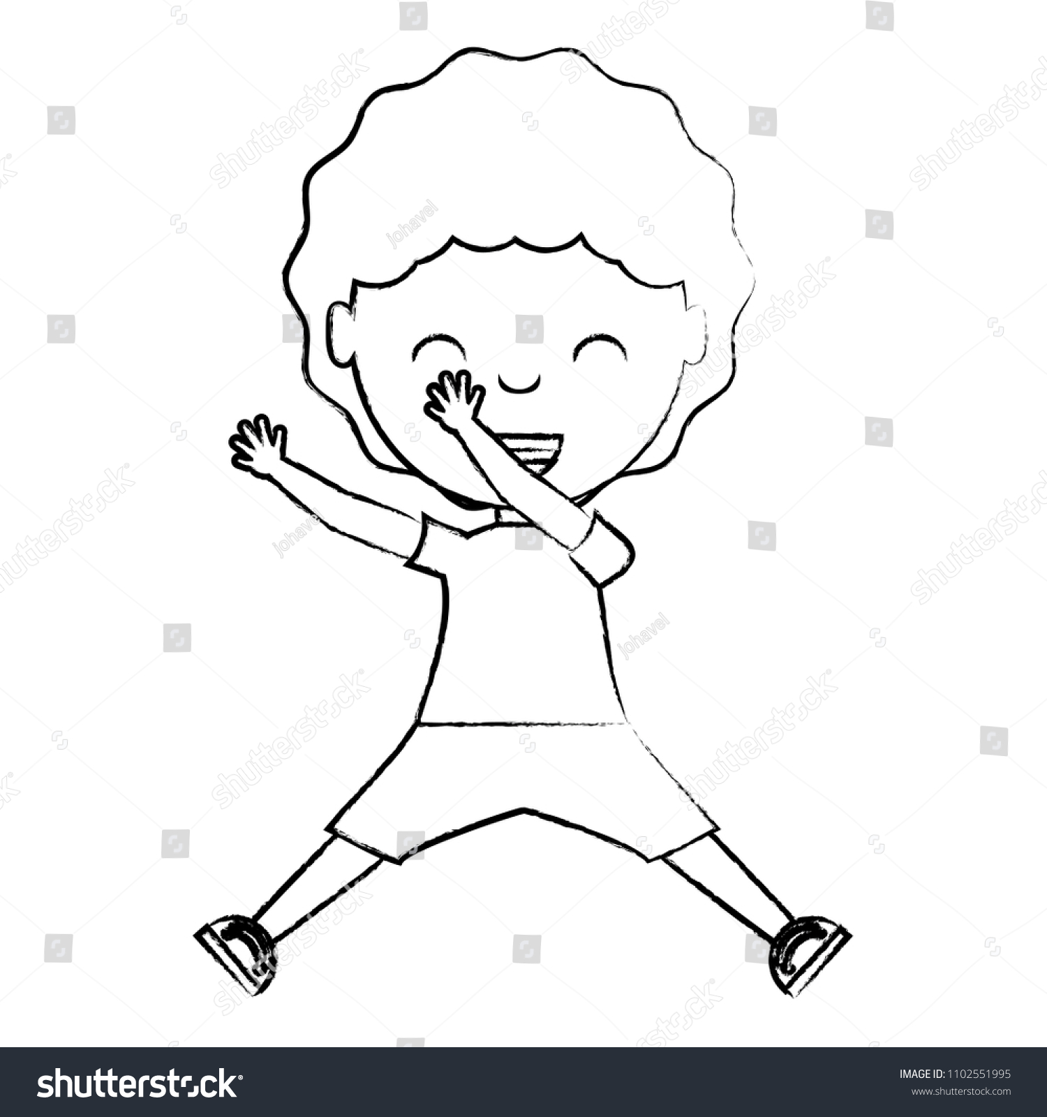 Cartoon Boy Design Stock Vector (Royalty Free) 1102551995
