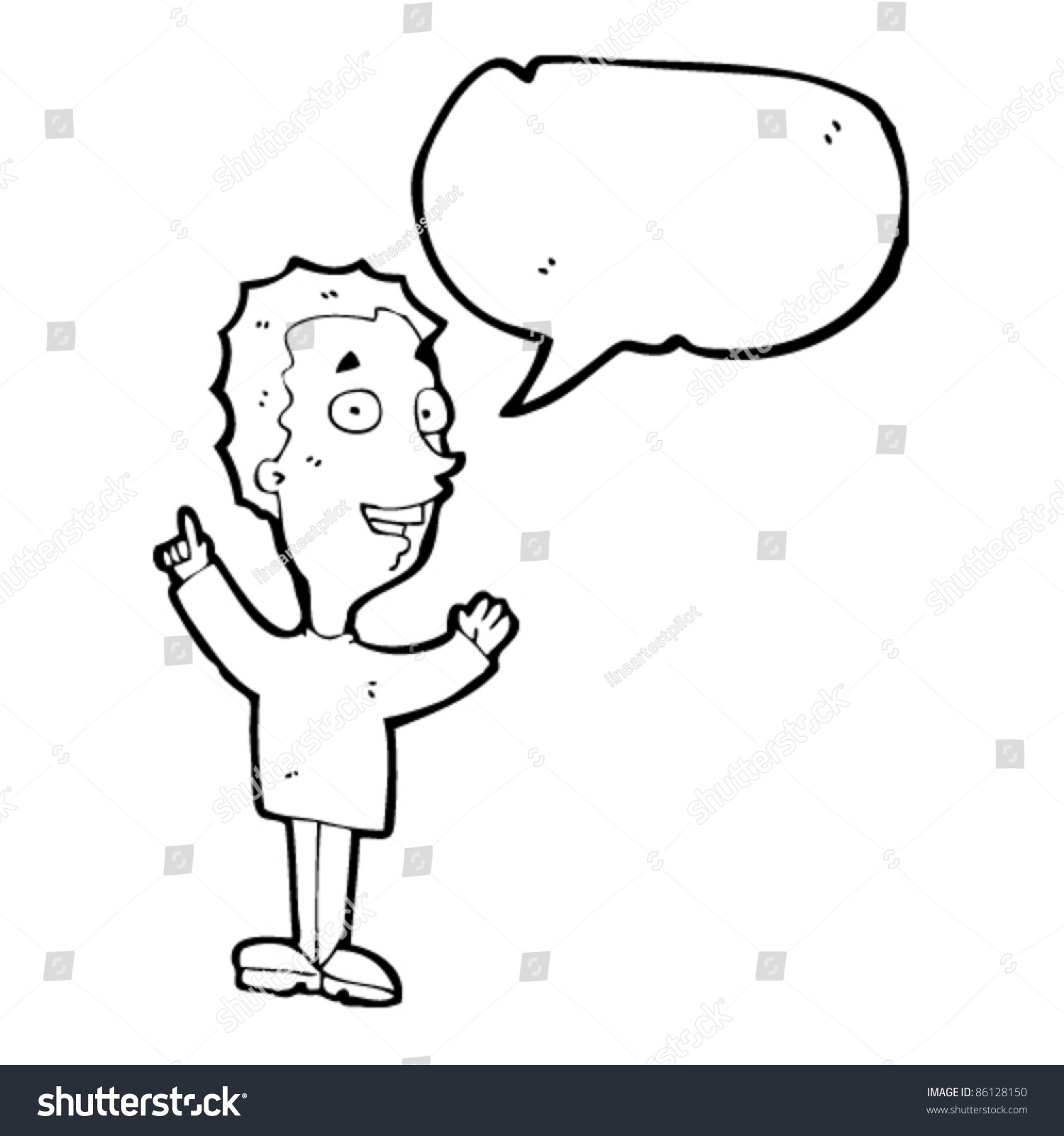 Cartoon Boy Answer: เวกเตอร์สต็อก (ปลอดค่าลิขสิทธิ์) 86128150 ...