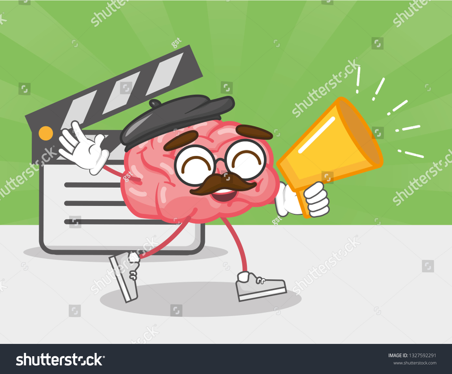 Cartoon Brain Creativity Stock Vector (Royalty Free) 1327592291 ... Cartoon Brain Creativity Stock Vector (Royalty Free) 1327592291 ...