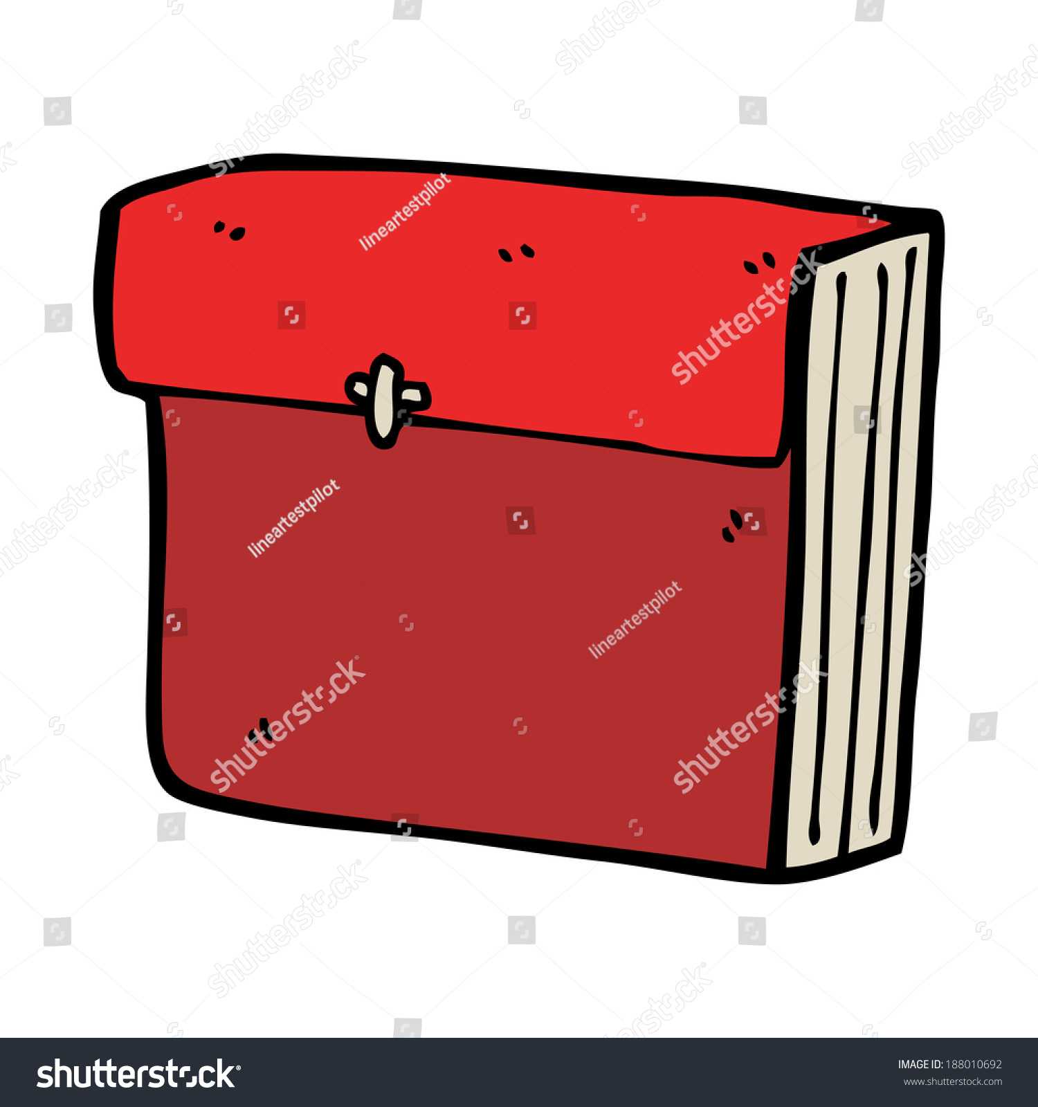 Cartoon Business Files Stock Vector (Royalty Free) 188010692 | Shutterstock