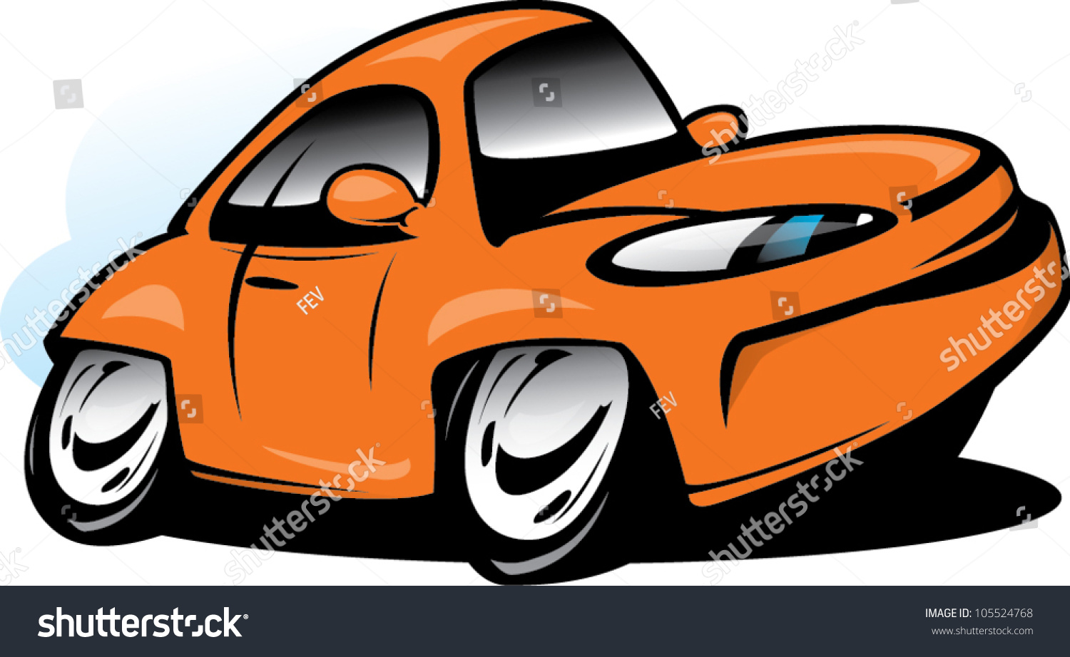 Cartoon Car Stock Vector (Royalty Free) 105524768 - Shutterstock