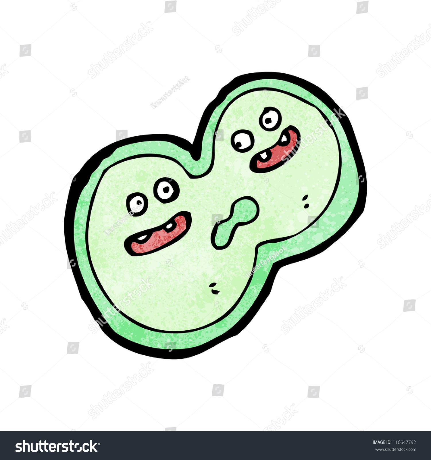 cellule de dessin animé : image vectorielle de stock (libre de droits ...