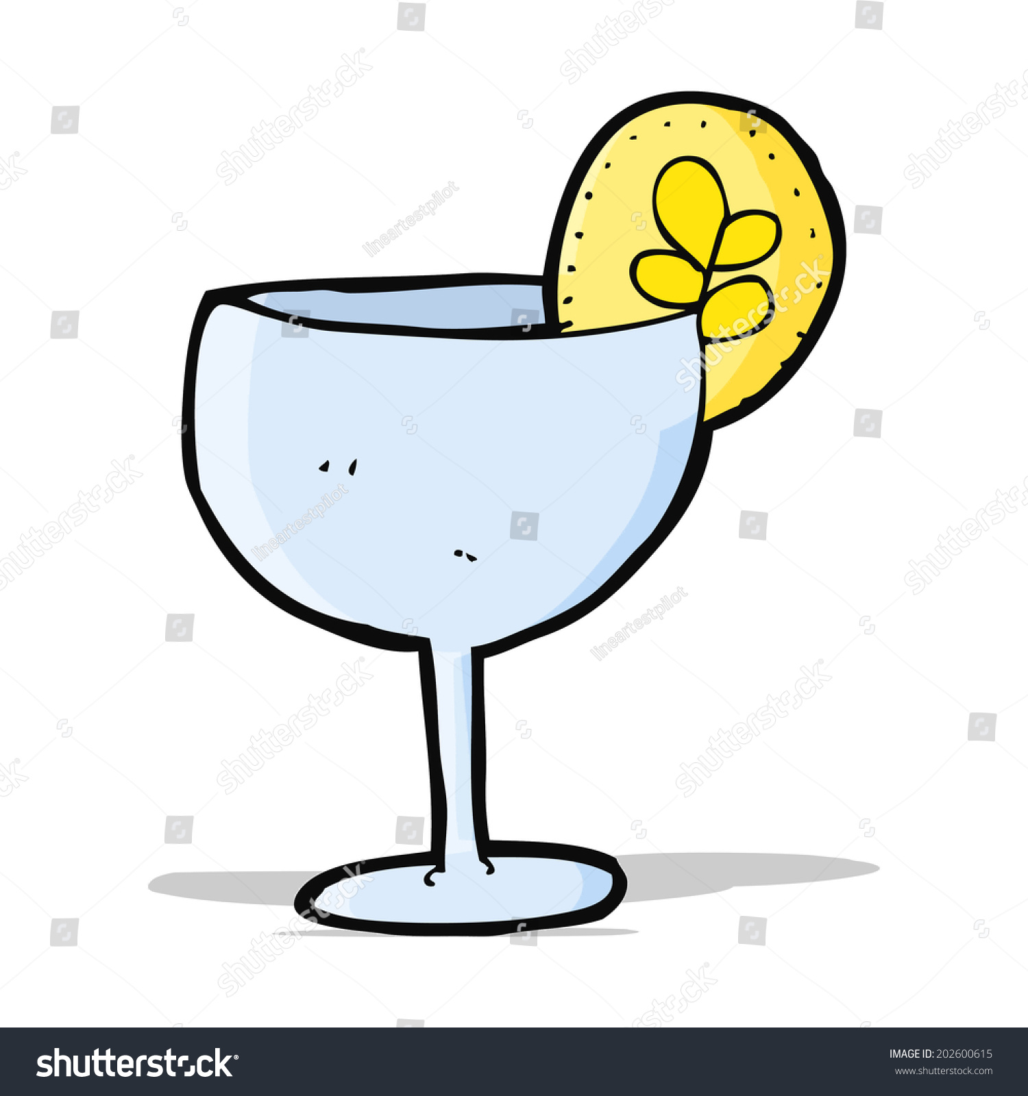 Cartoon Cocktail Stock Vector (Royalty Free) 202600615