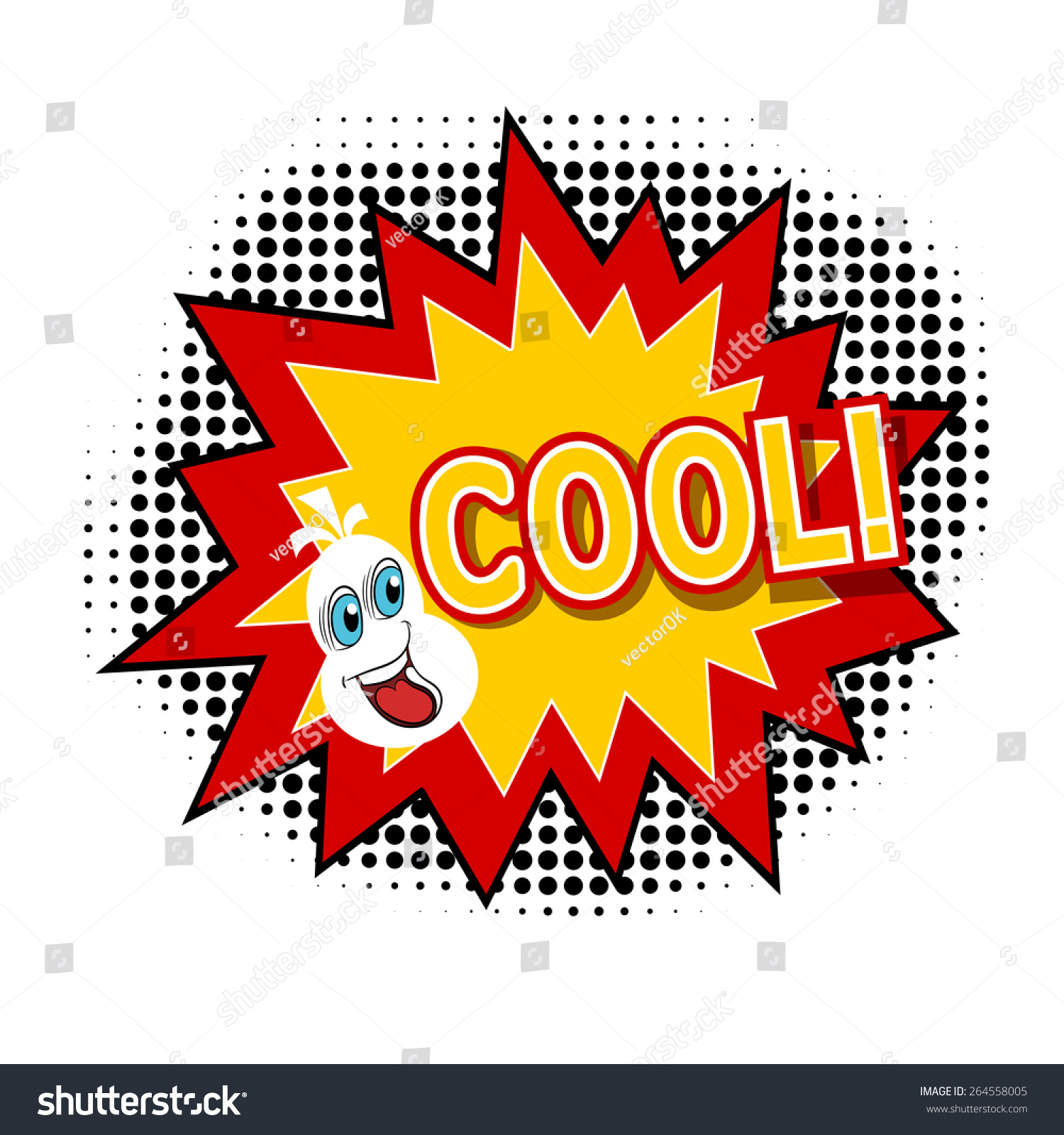 Cartoon Cool Vector Illustration: เวกเตอร์สต็อก (ปลอดค่าลิขสิทธิ์ ...