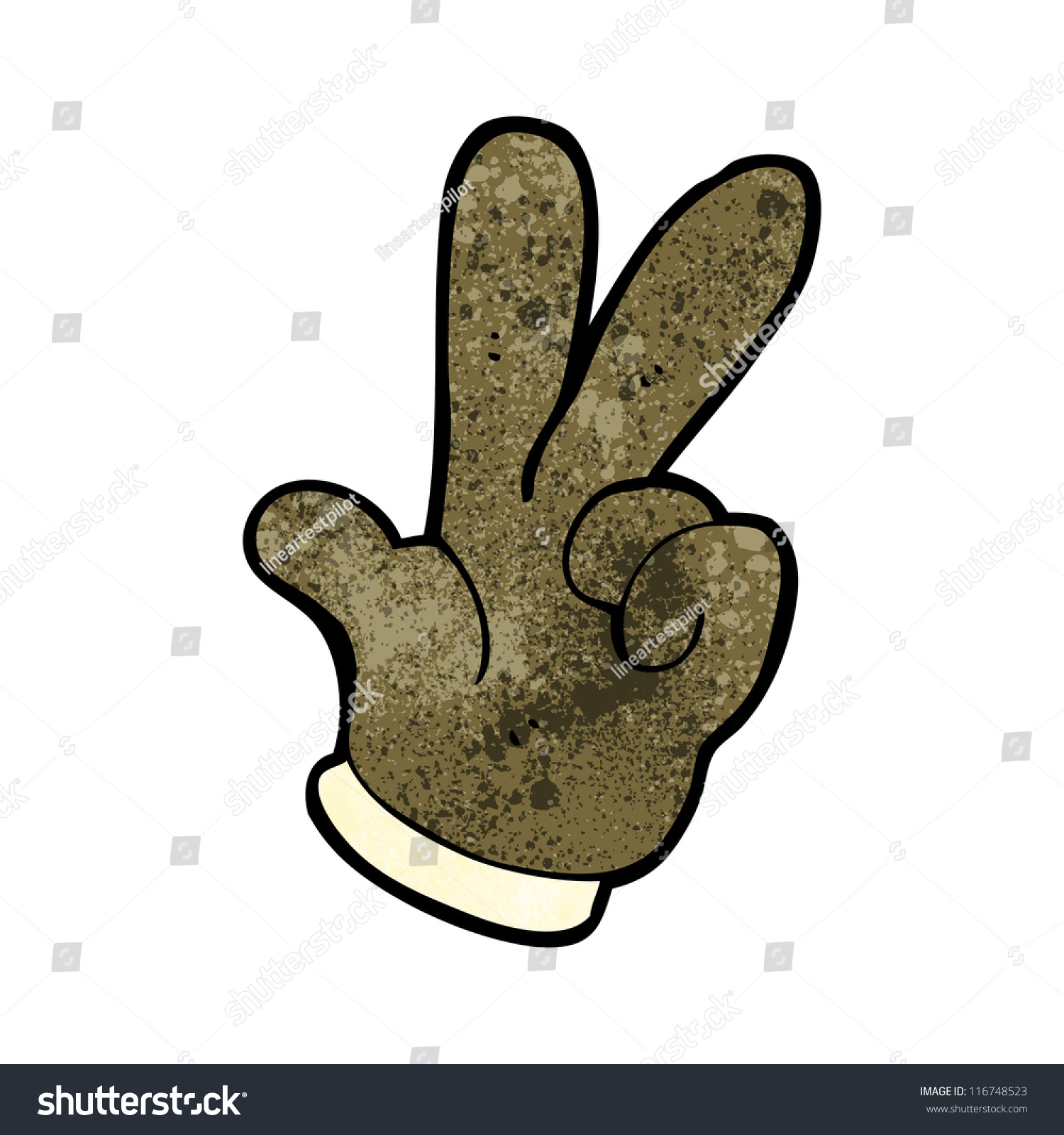 Cartoon Counting Hand Stock Vector (Royalty Free) 116748523 | Shutterstock