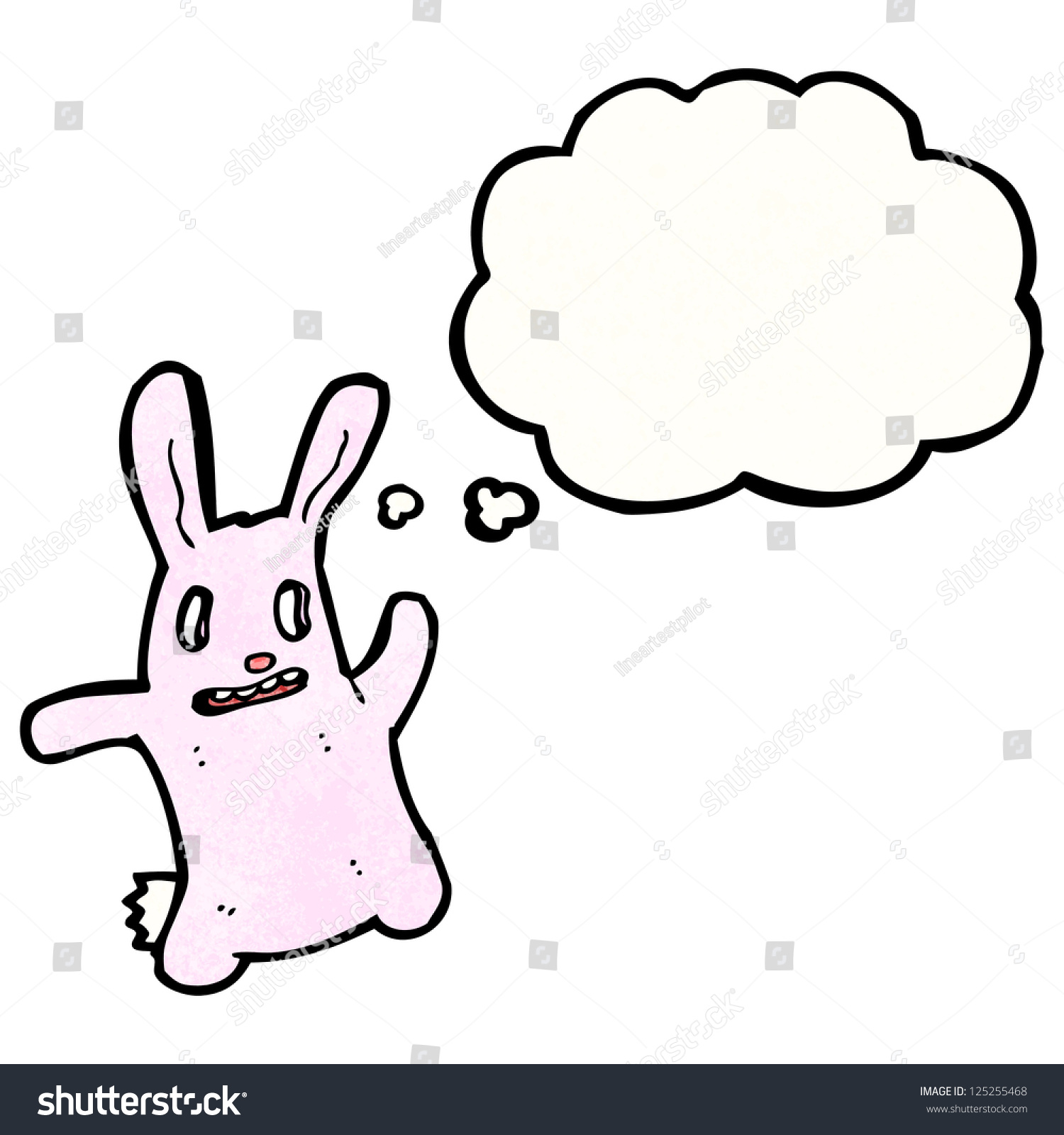 Cartoon Dancing Rabbit Stock Vector (Royalty Free) 125255468 | Shutterstock