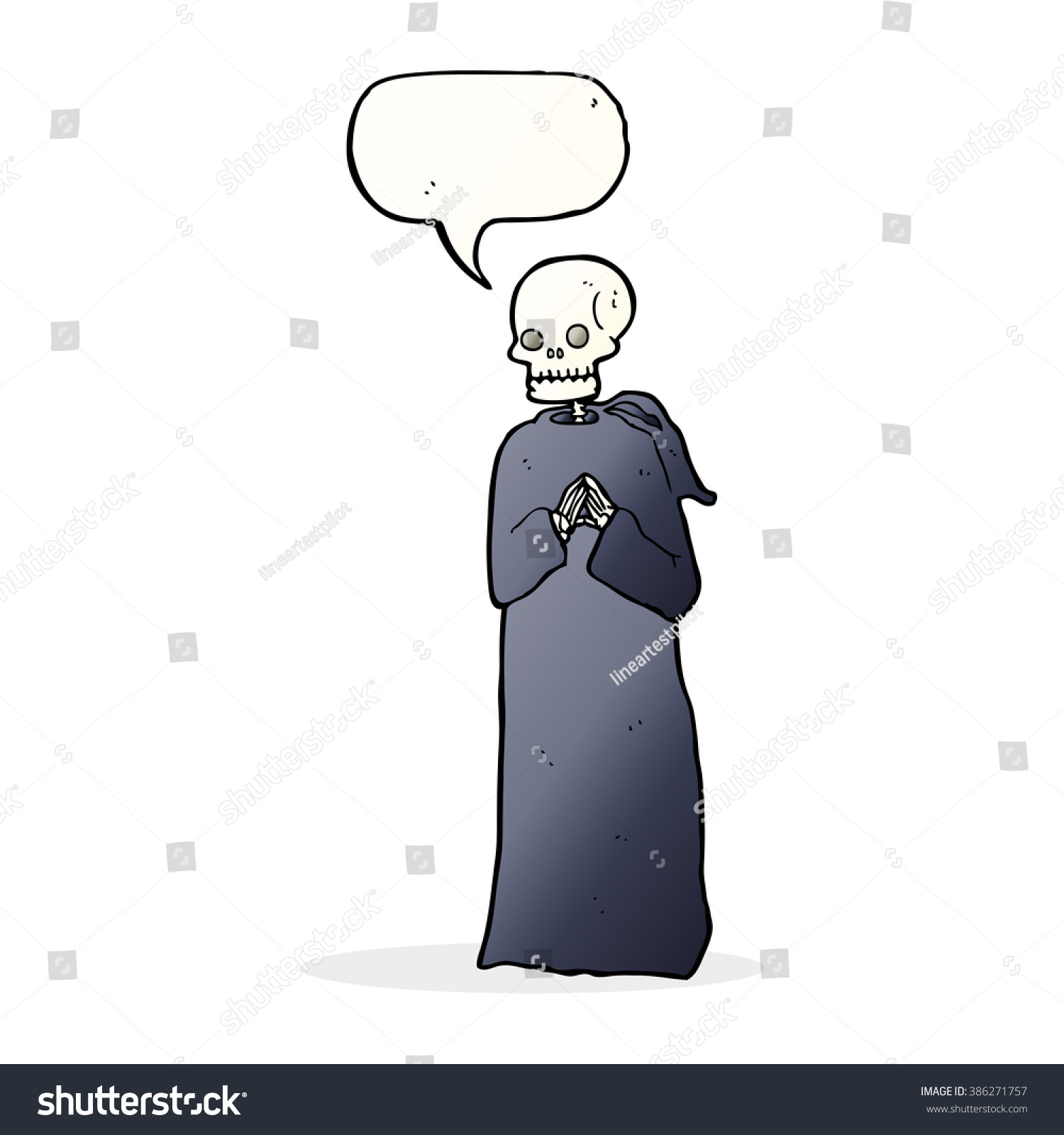Cartoon Death Stock Vector (Royalty Free) 386271757 | Shutterstock