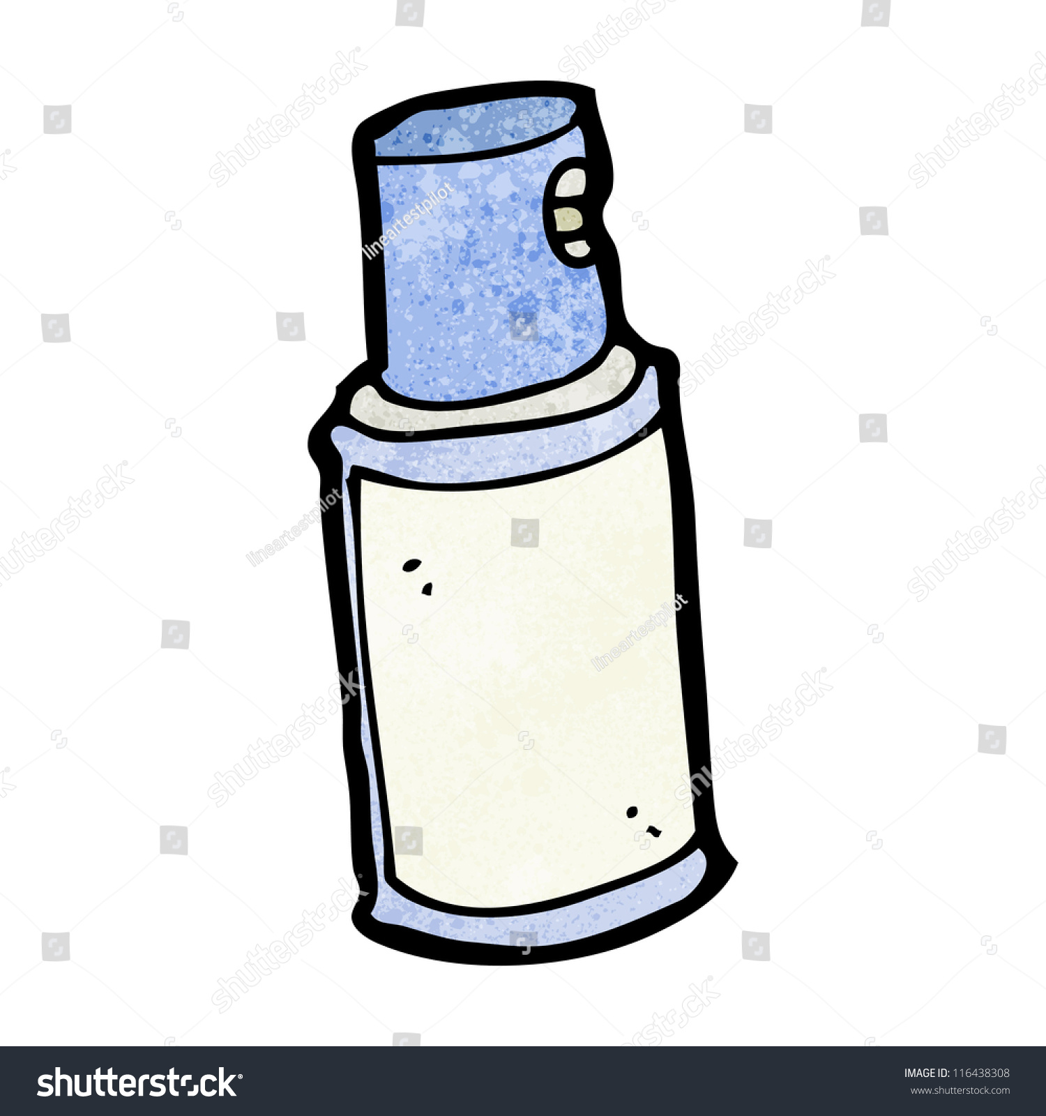 Cartoon Deodorant Can Stock Vector (Royalty Free) 116438308 - Shutterstock