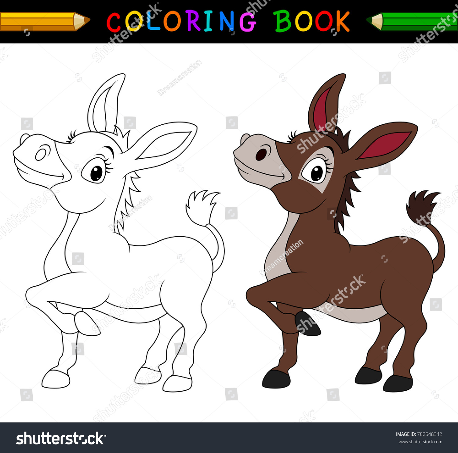 13,813 Donkey color Images, Stock Photos & Vectors | Shutterstock
