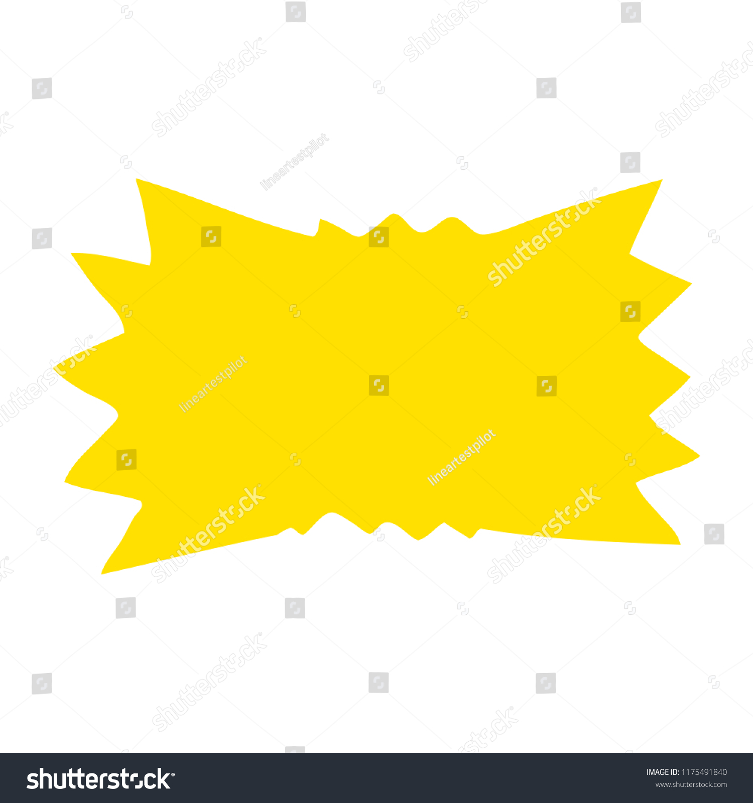 Cartoon Doodle Bang Stock Vector (Royalty Free) 1175491840