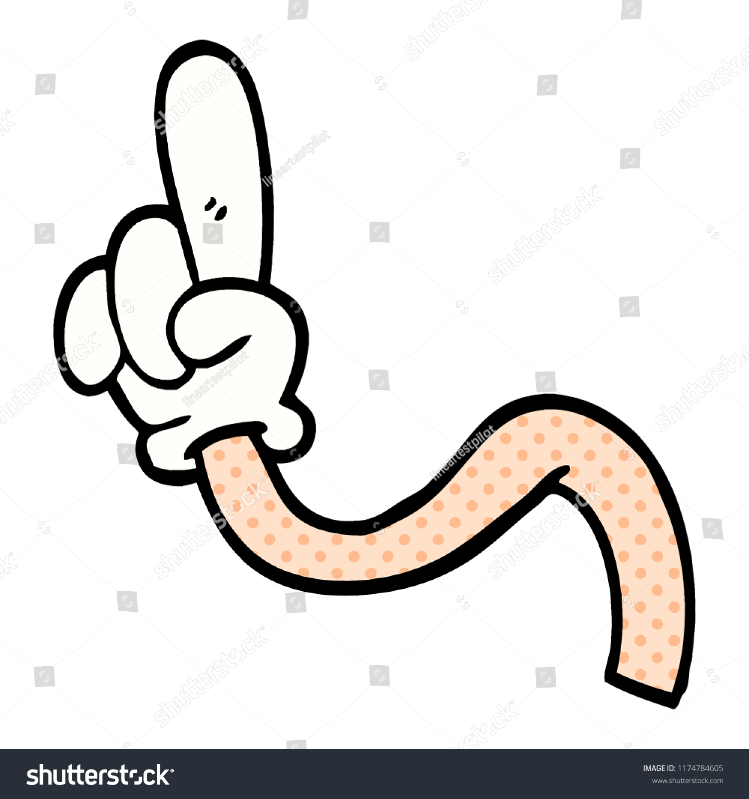 Cartoon Doodle Hand Gestures: เวกเตอร์สต็อก (ปลอดค่าลิขสิทธิ์ ...