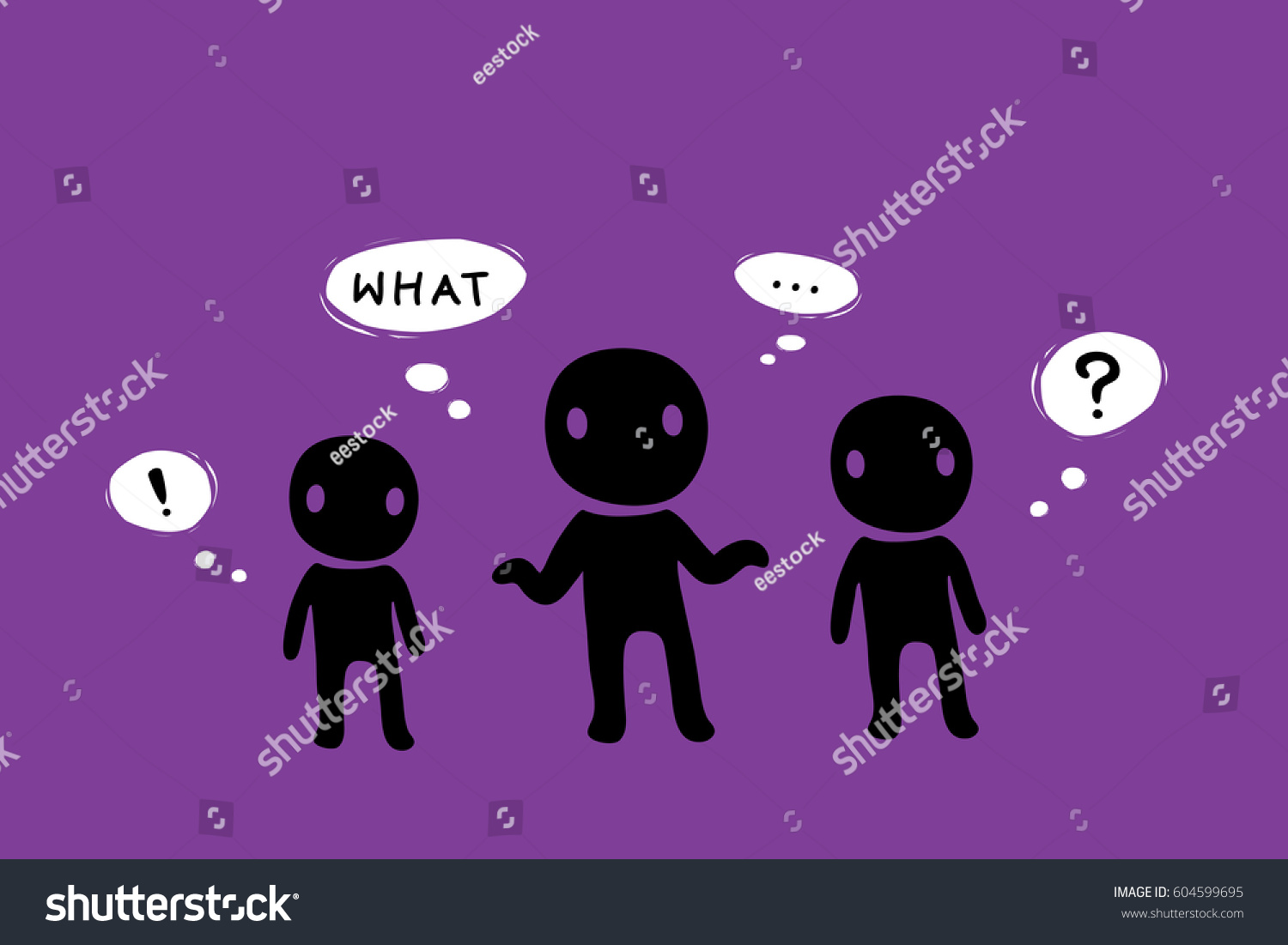 Cartoon Doodle Question Word Vector Stock Vector (Royalty Free ...