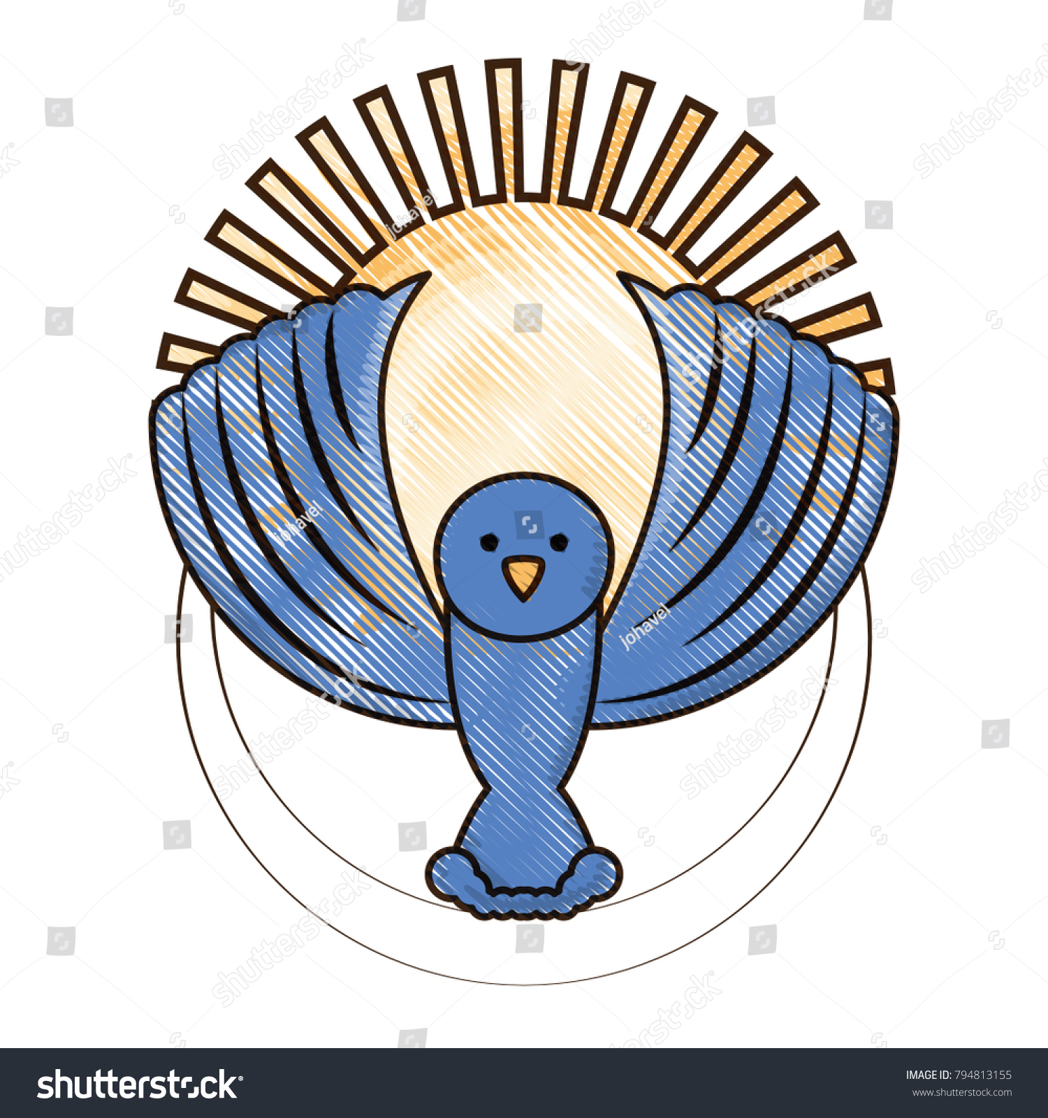 Cartoon Dove Icon Stock Vector (Royalty Free) 794813155 | Shutterstock