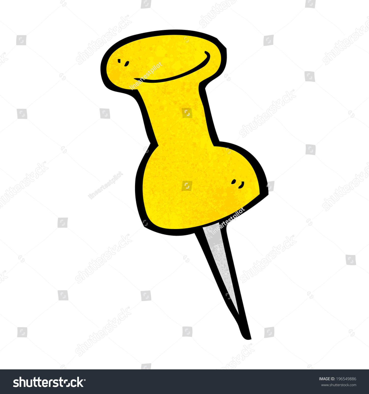 Cartoon Drawing Pin Stock Vector (Royalty Free) 196549886 | Shutterstock Cartoon Drawing Pin Stock Vector (Royalty Free) 196549886 | Shutterstock