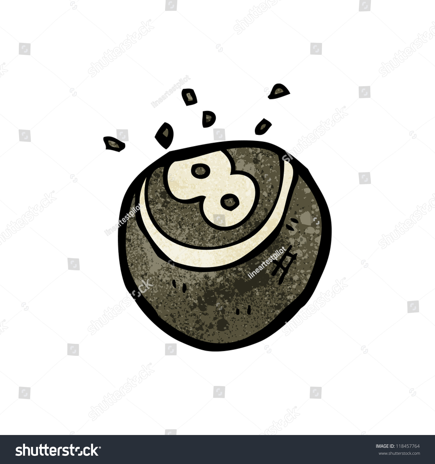 Cartoon Eight Ball Stock Vector (Royalty Free) 118457764 | Shutterstock