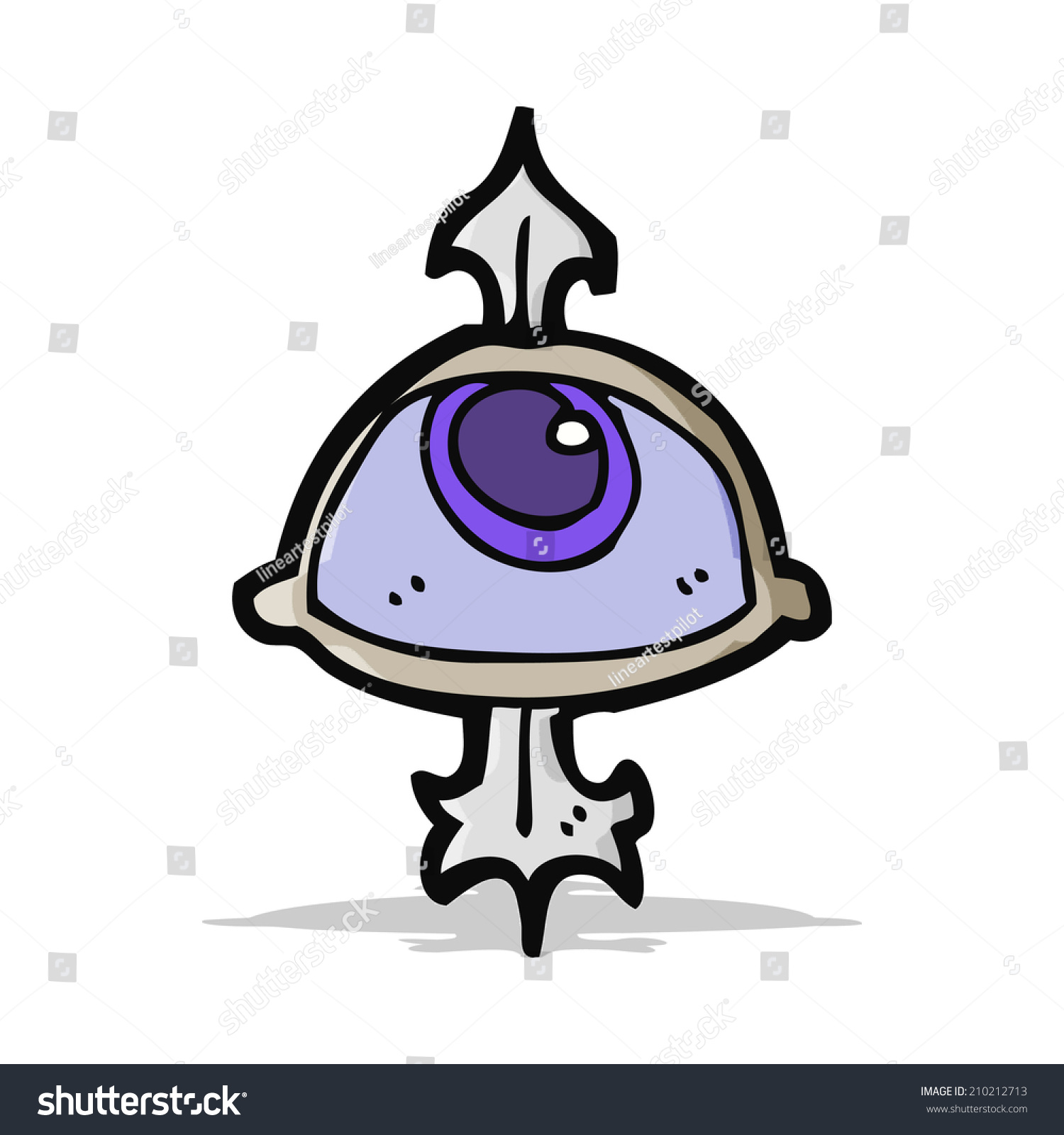 Cartoon Eye Symbol Stock Vector (Royalty Free) 210212713 | Shutterstock