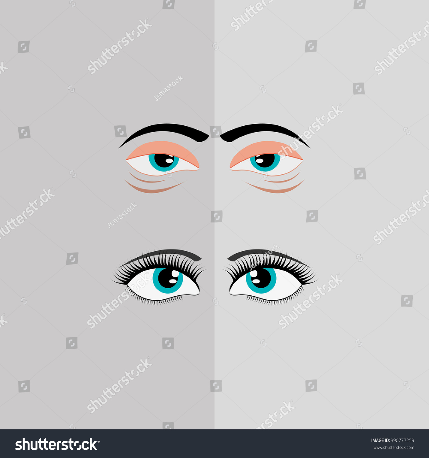 Cartoon Face Design Stock Vector (Royalty Free) 390777259 | Shutterstock