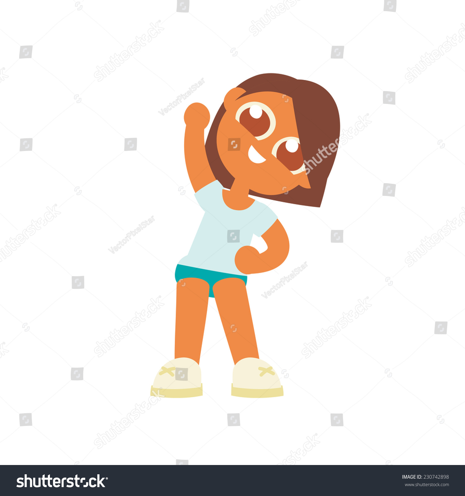 Cartoon Flat Style Vector Illustration Stock Vector (Royalty Free ...