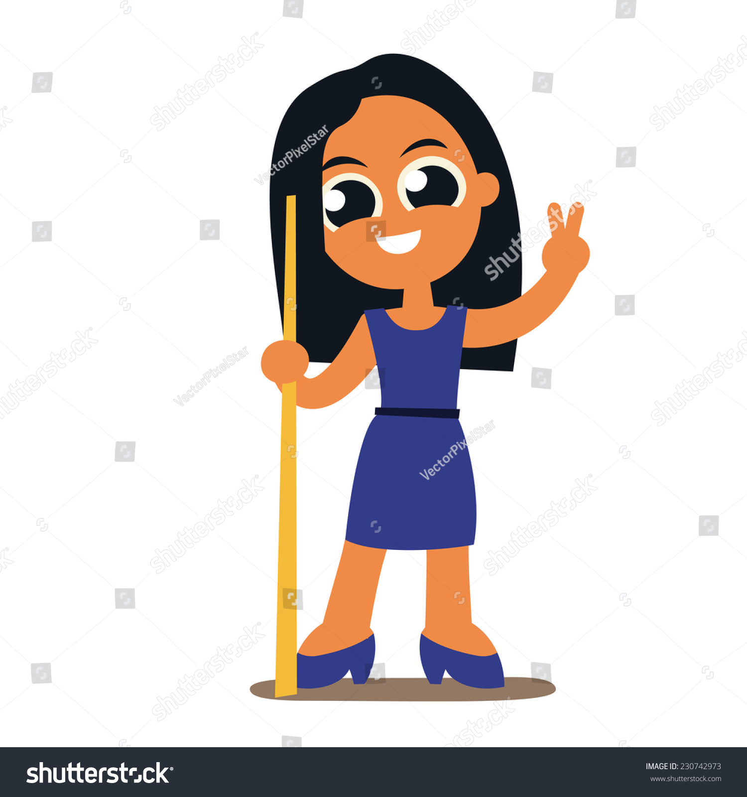Cartoon Flat Style Vector Illustration Stock Vector (Royalty Free ...