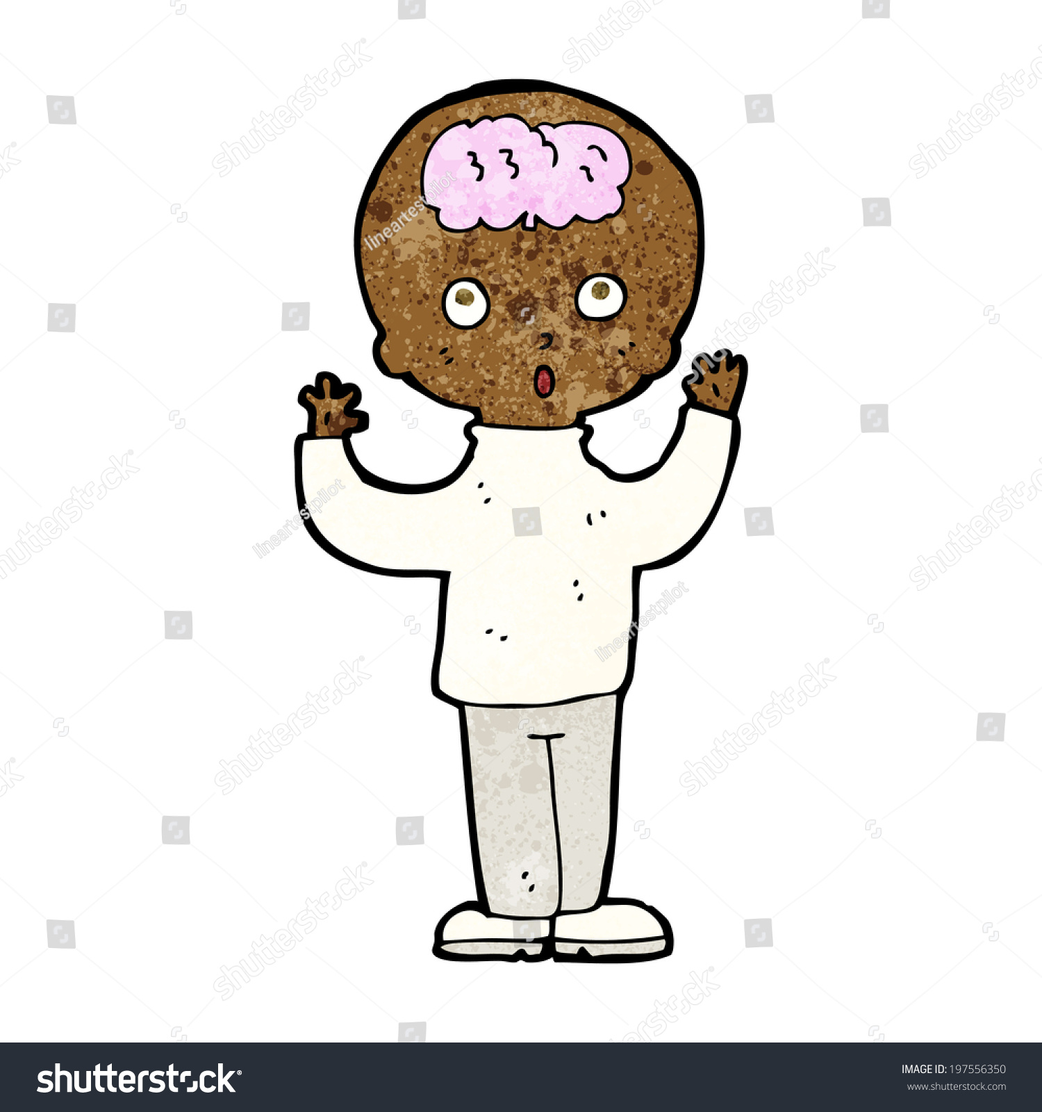 Cartoon Genius Stock Vector (Royalty Free) 197556350 | Shutterstock