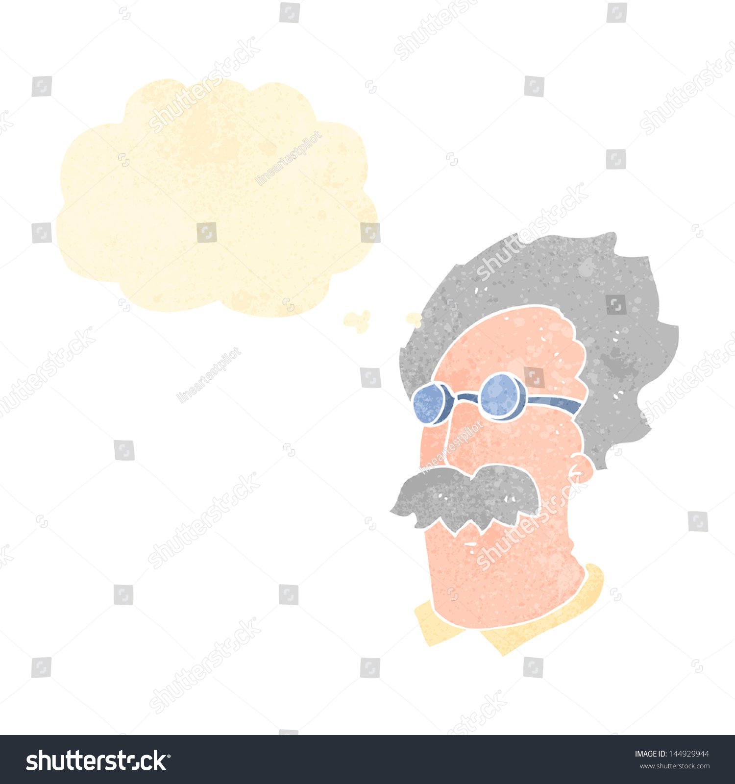 Cartoon Genius Scientist Stock Vector (Royalty Free) 144929944 ...