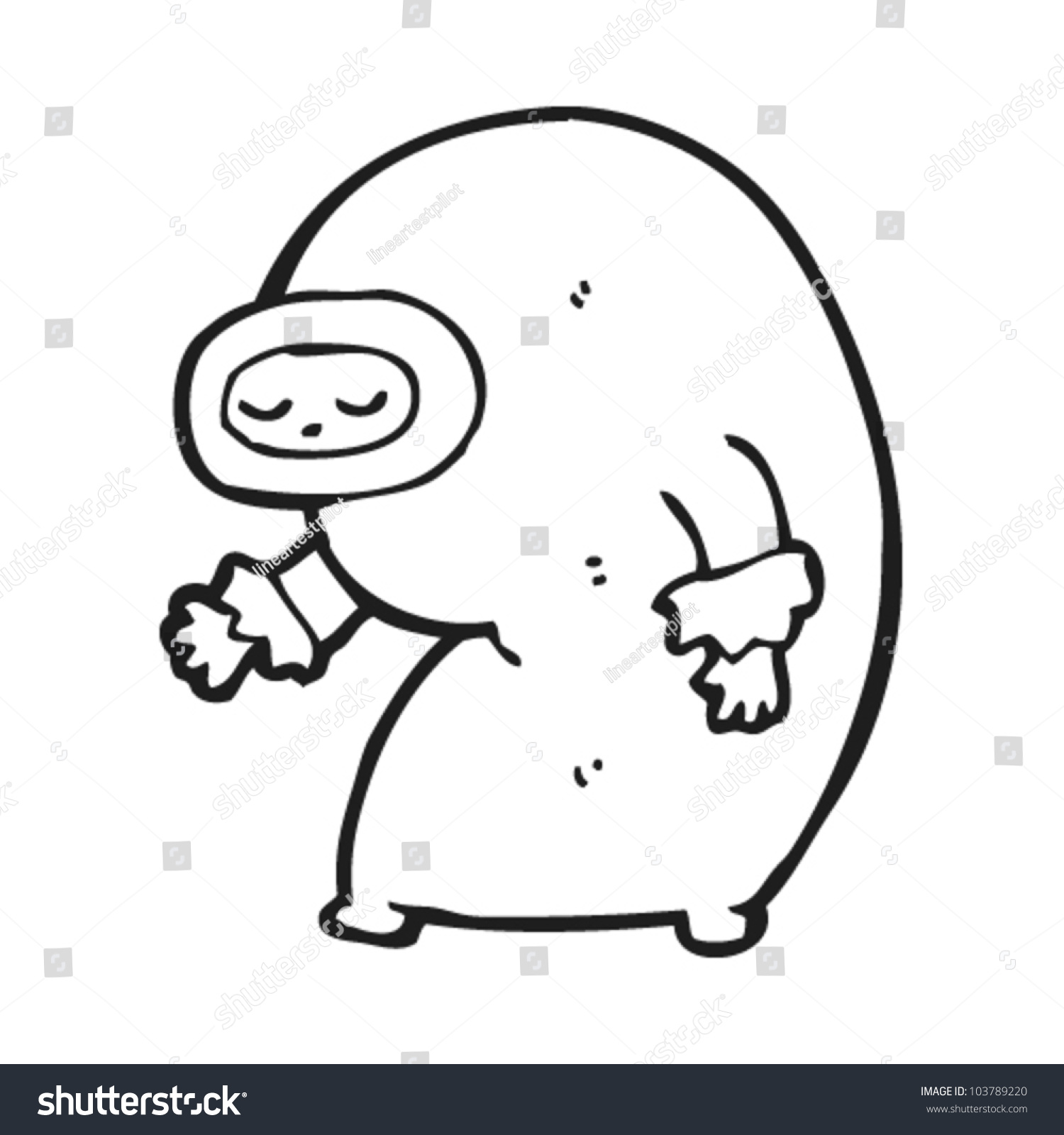 Cartoon Giant Stock Vector (Royalty Free) 103789220