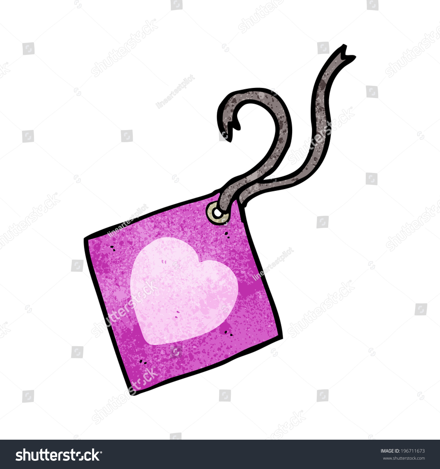 Cartoon Gift Tag Stock Vector (Royalty Free) 196711673 | Shutterstock