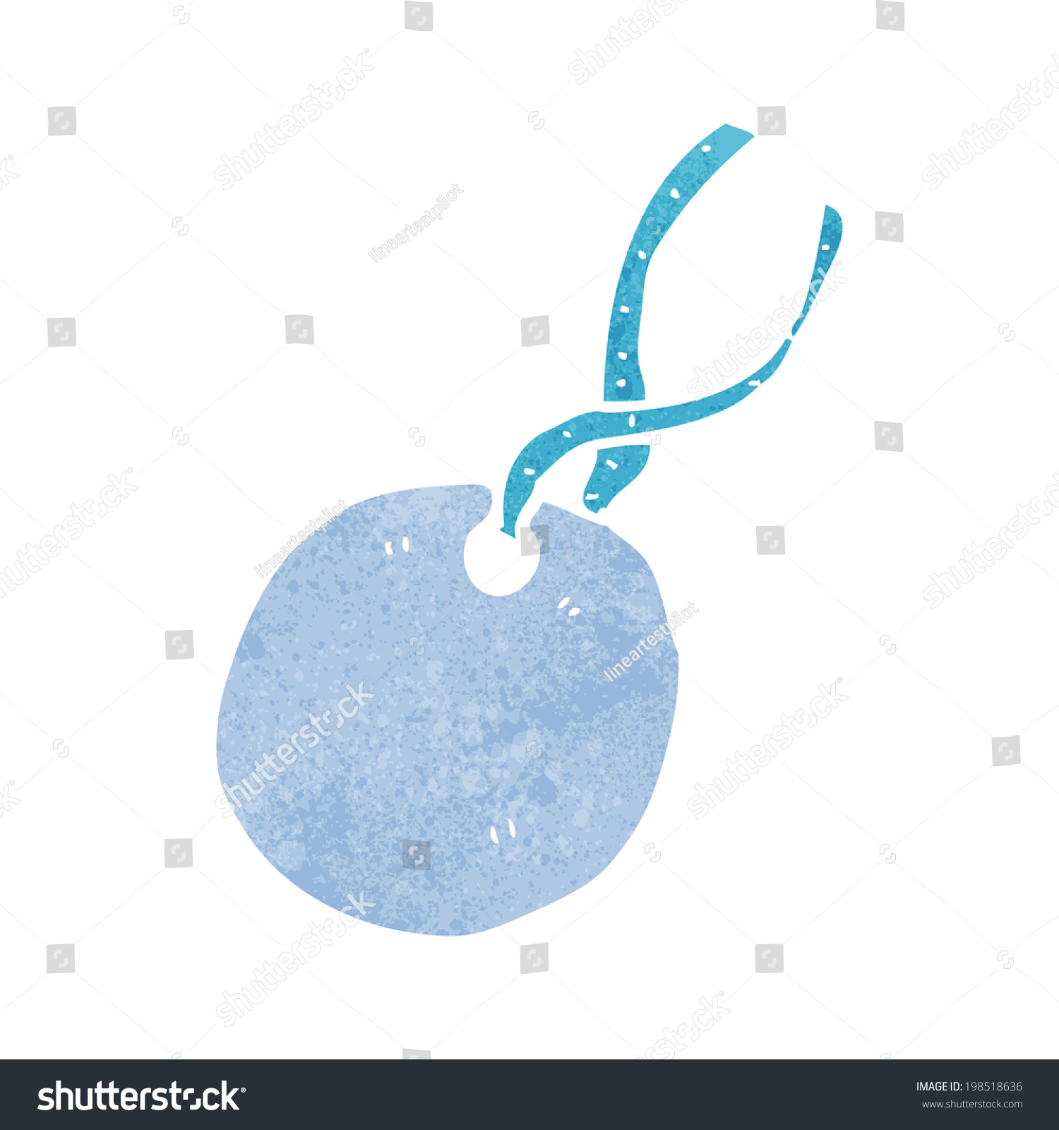 Cartoon Gift Tag Stock Vector (Royalty Free) 198518636
