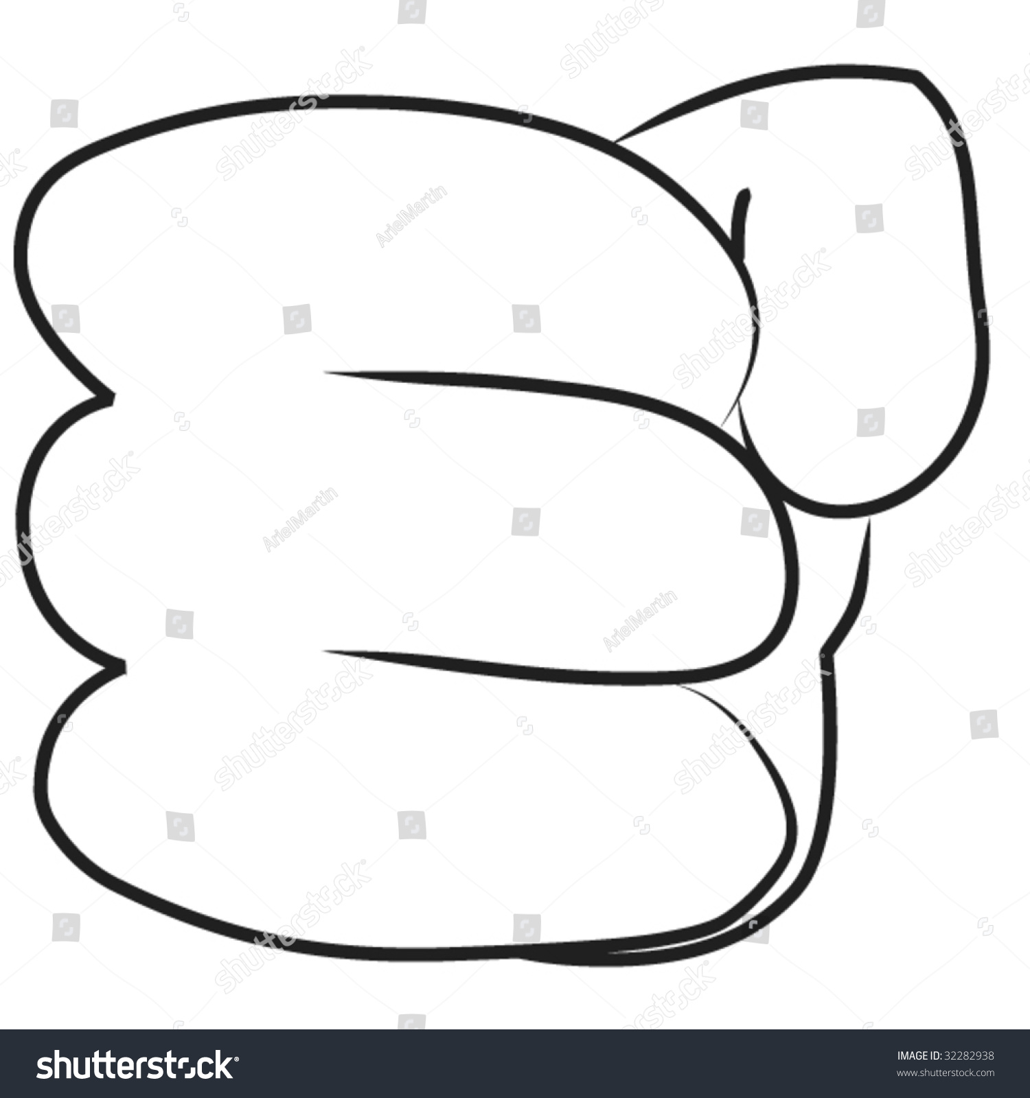 Cartoon Hand Closed Fist Stock Vector (Royalty Free) 32282938 Cartoon Hand Closed Fist Stock Vector (Royalty Free) 32282938