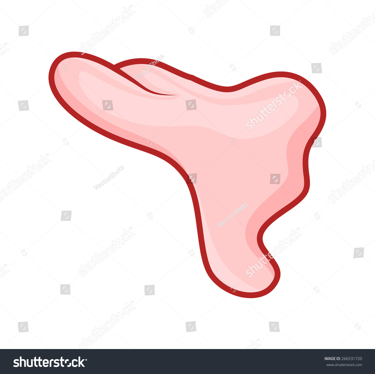 Cartoon Hand Vector Stock Vector (Royalty Free) 266531720 | Shutterstock