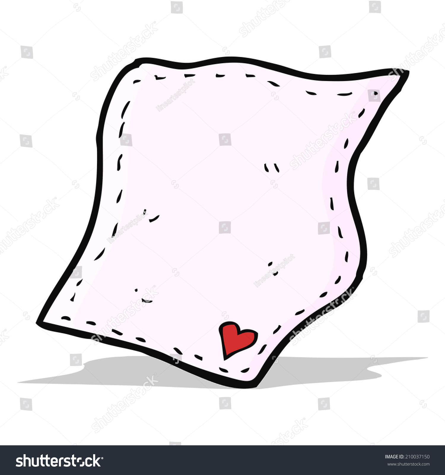Cartoon Handkerchief: เวกเตอร์สต็อก (ปลอดค่าลิขสิทธิ์) 210037150 ...