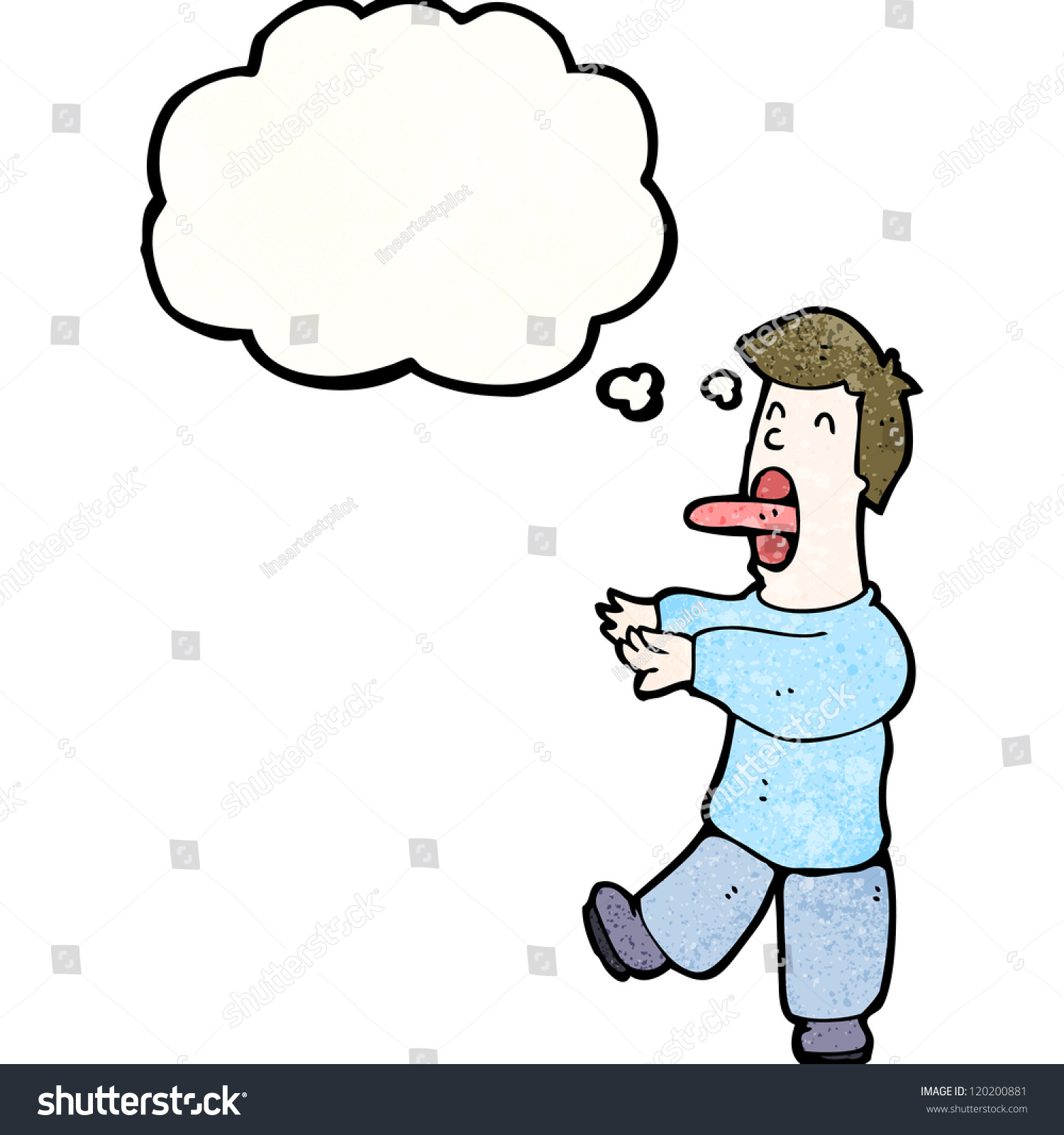 Cartoon Hypnotized Man: Vector có sẵn (miễn phí bản quyền) 120200881 ...