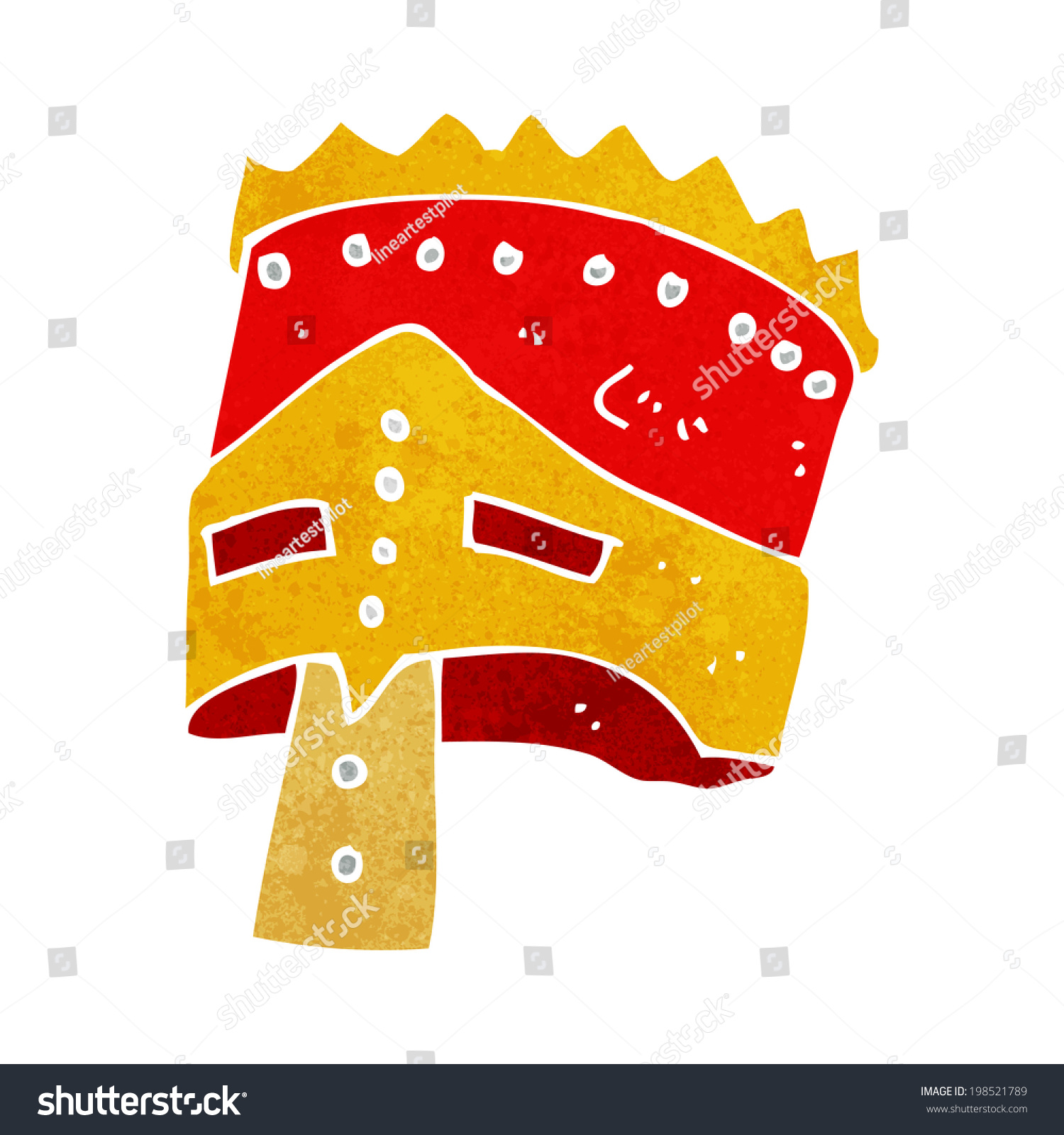 Cartoon Kings Armor Stock Vector (Royalty Free) 198521789 | Shutterstock