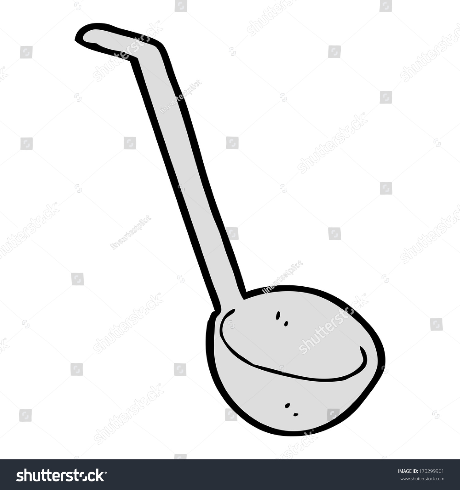 Cartoon Ladle Stock Vector (Royalty Free) 170299961 | Shutterstock
