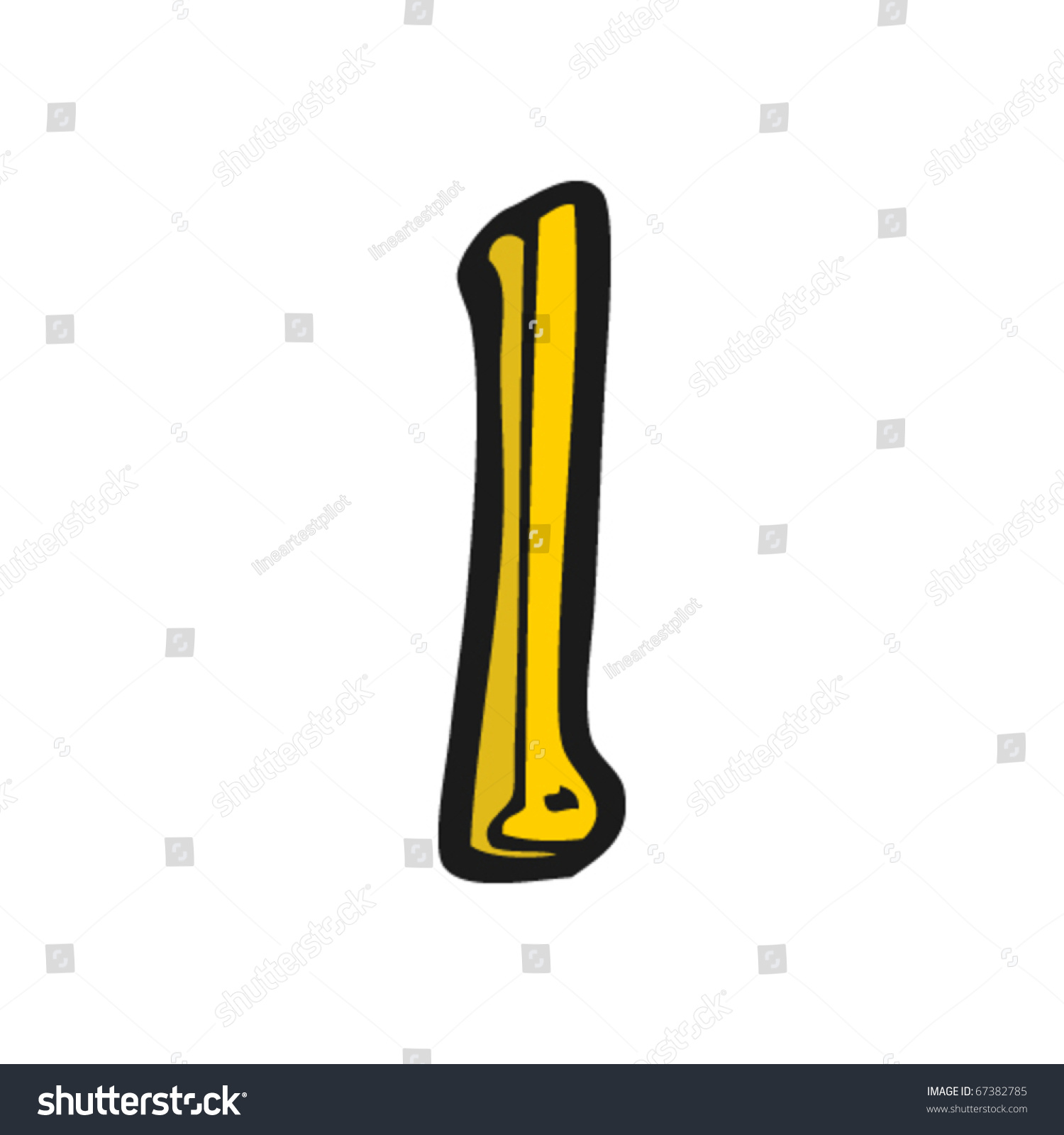 Cartoon Letter L Stock Vector 67382785 - Shutterstock