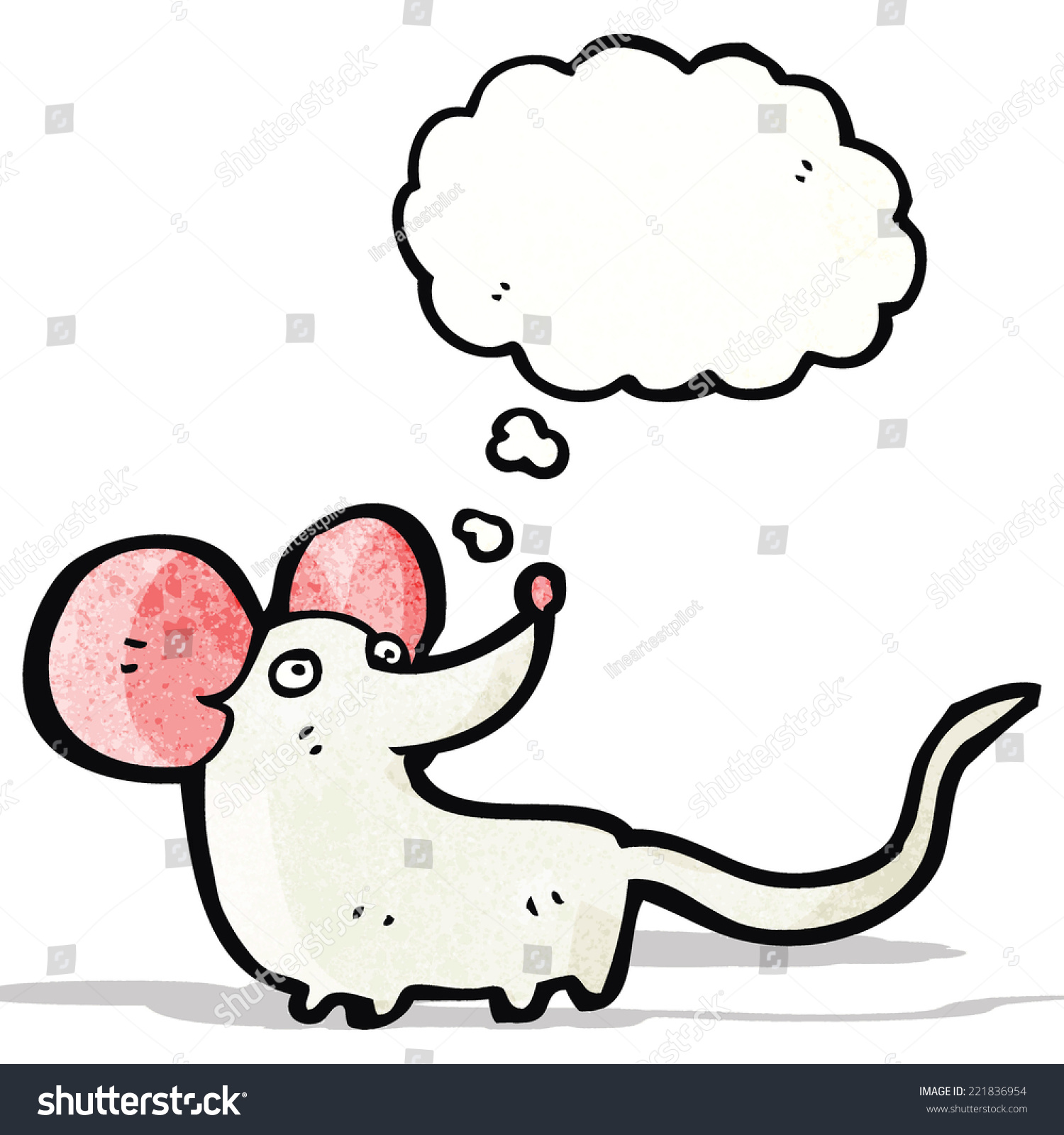 Cartoon Image Of A Mouse