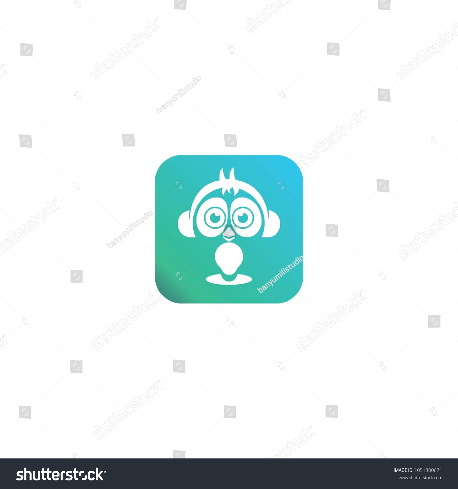 Cartoon Logo Vector Logo Template: vector de stock (libre de regalías ...