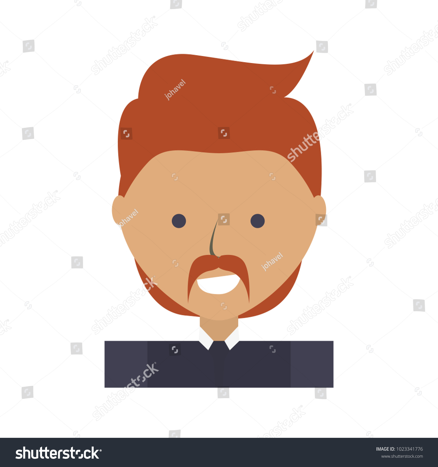 Cartoon Man Icon Stock Vector (Royalty Free) 1023341776 | Shutterstock