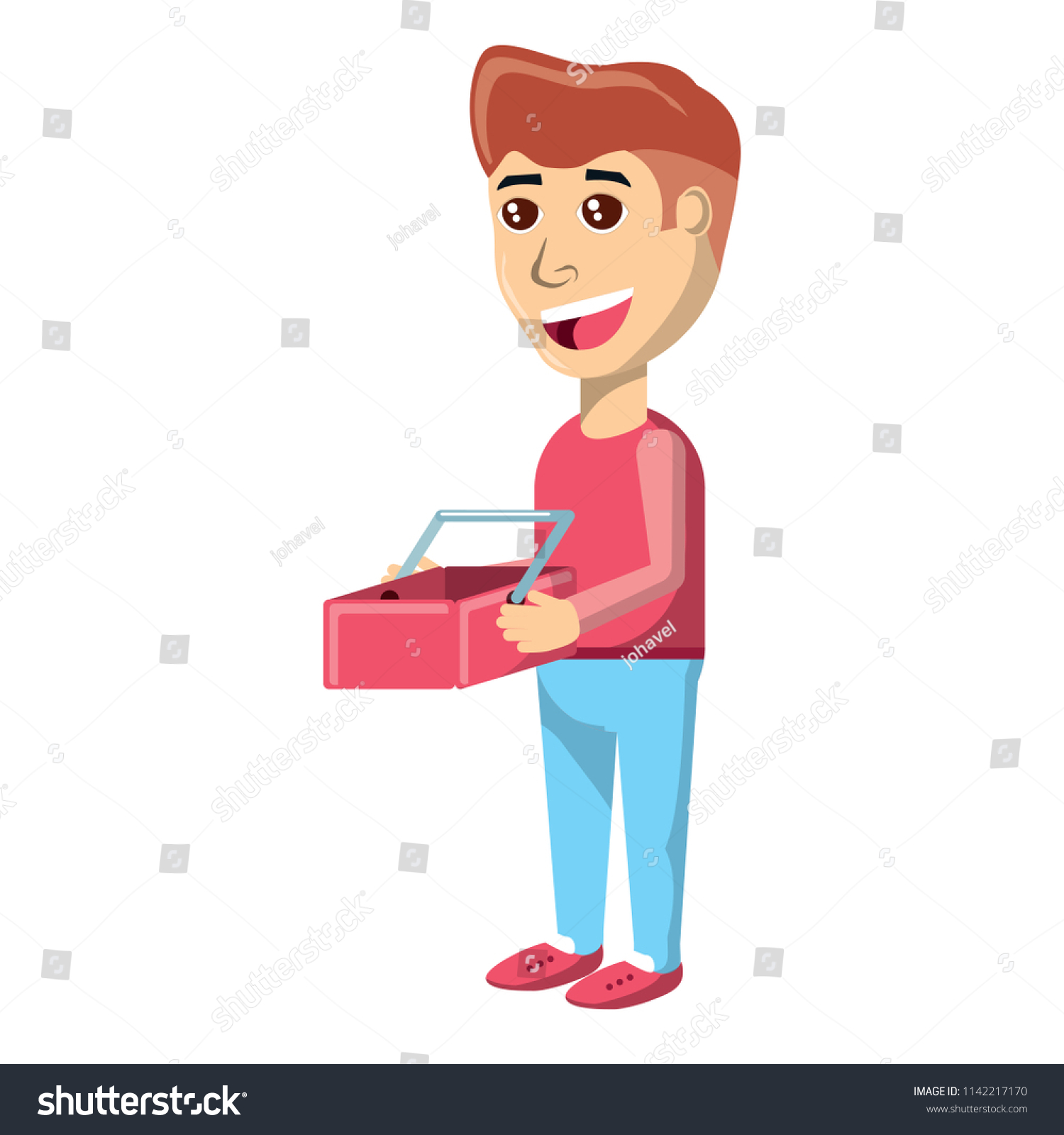 Cartoon Man Icon Stock Vector (Royalty Free) 1142217170 | Shutterstock