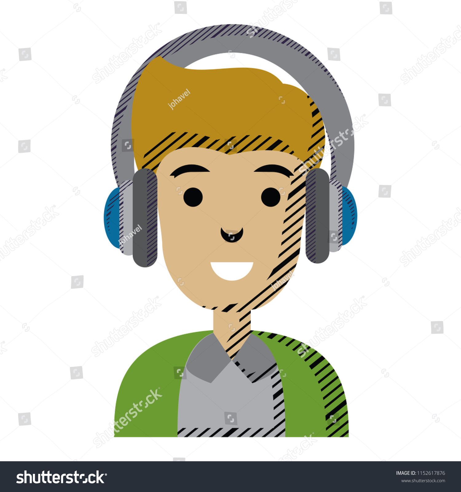 Cartoon Man Icon Stock Vector (Royalty Free) 1152617876 | Shutterstock