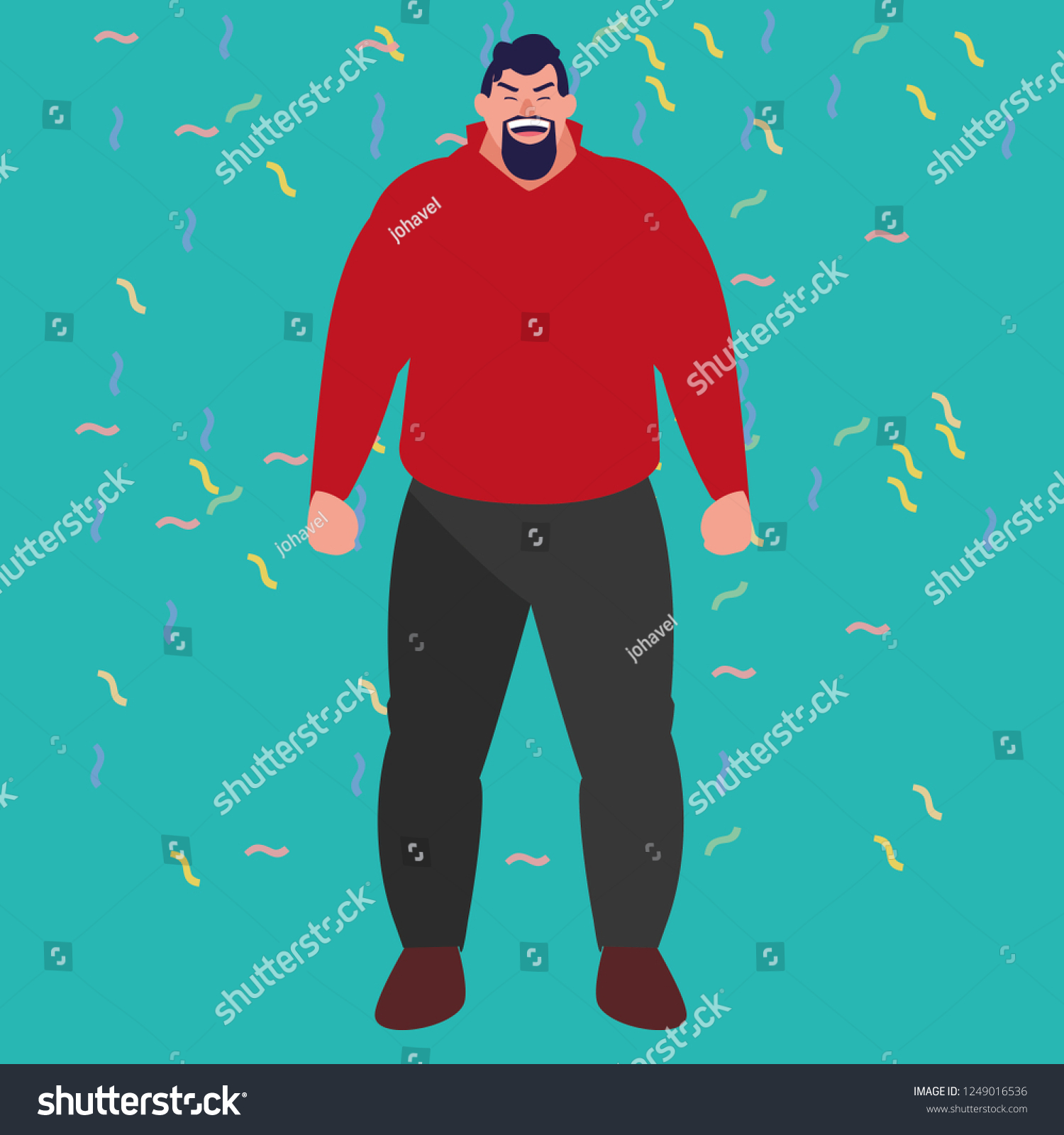 Cartoon Man Icon Stock Vector (Royalty Free) 1249016536 | Shutterstock
