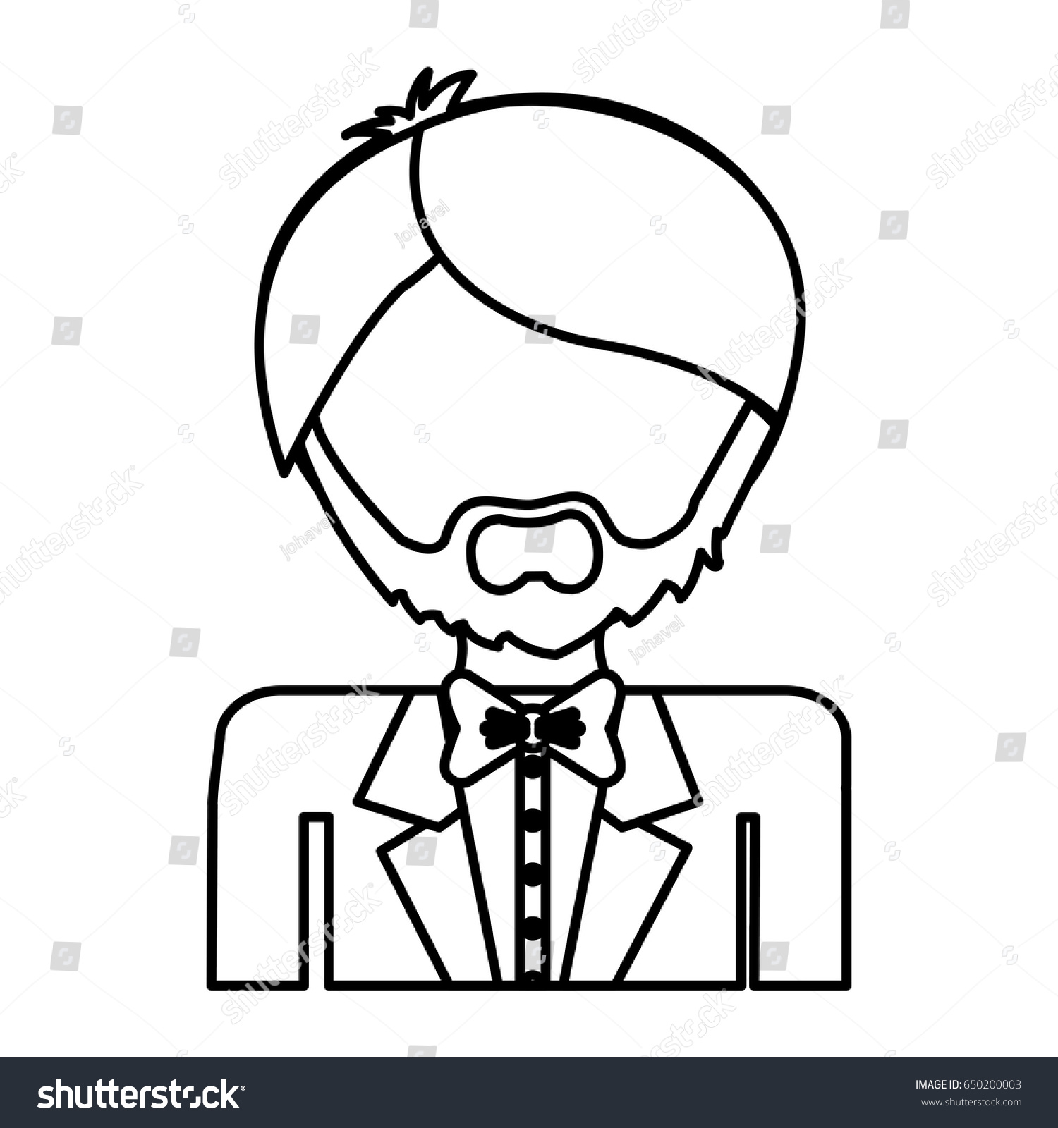 Cartoon Man Icon Stock Vector (Royalty Free) 650200003 | Shutterstock