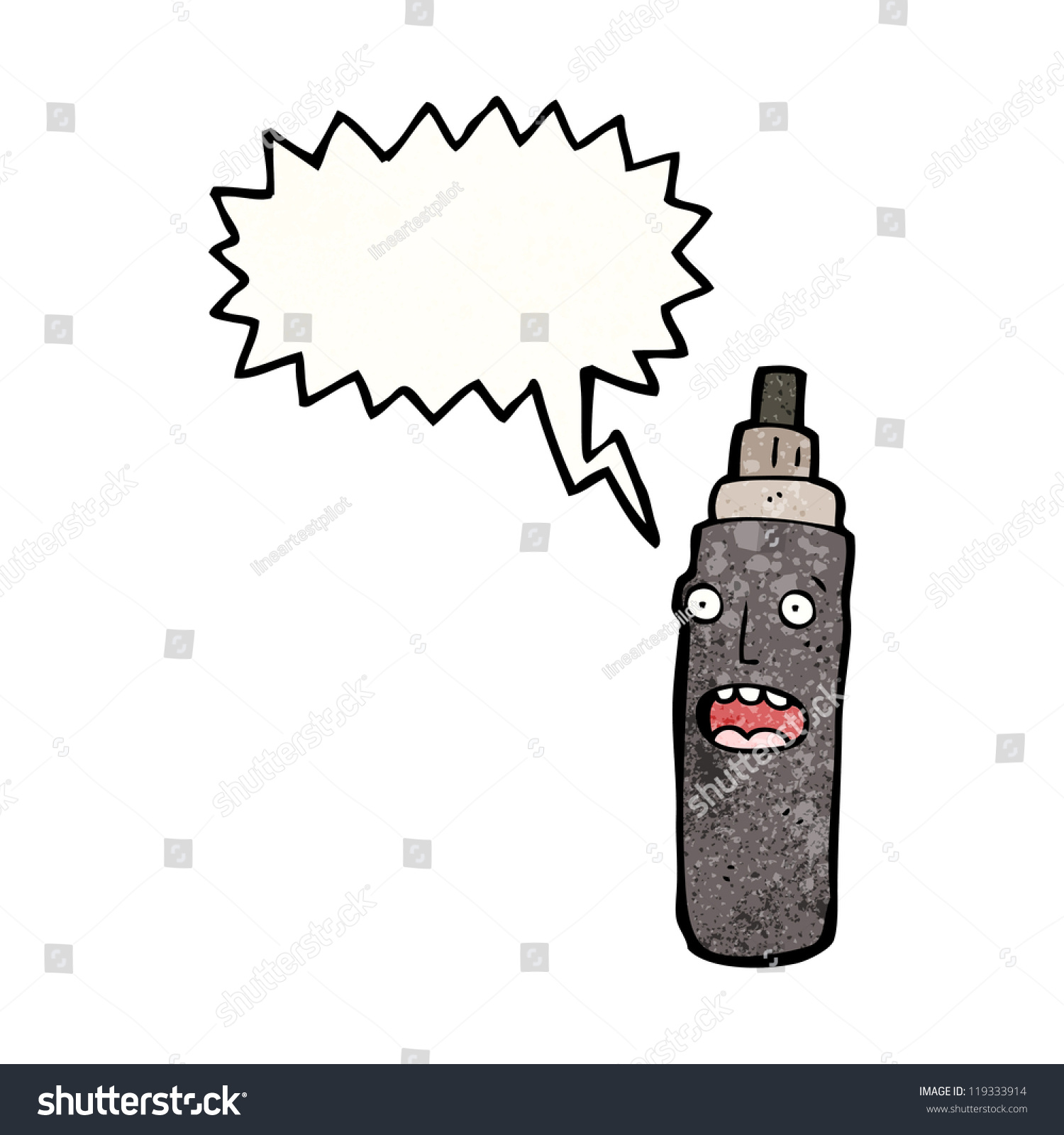 Cartoon Marker Pen Stock Vector (Royalty Free) 119333914 | Shutterstock