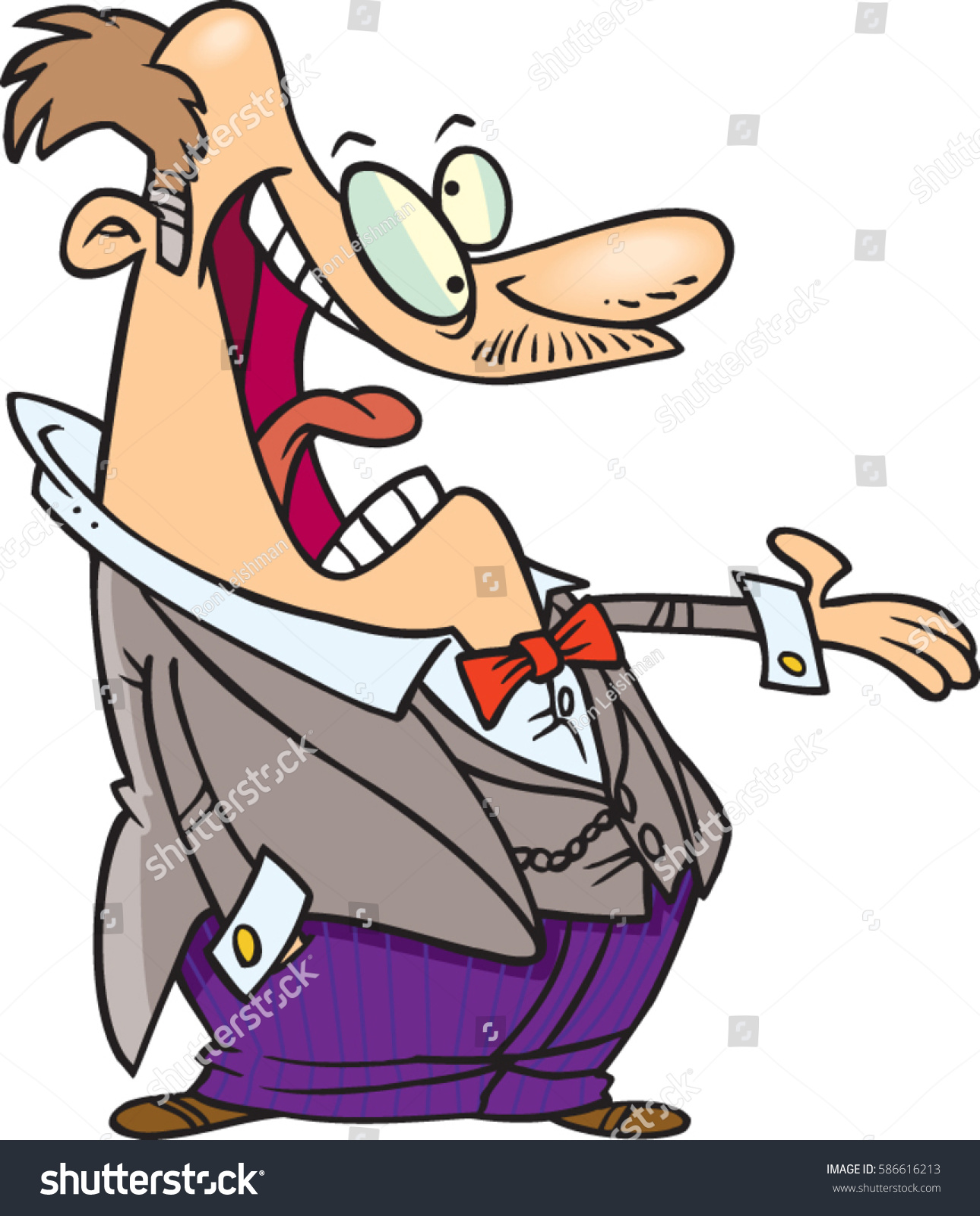 Cartoon Mayor Stock Vector 586616213 - Shutterstock