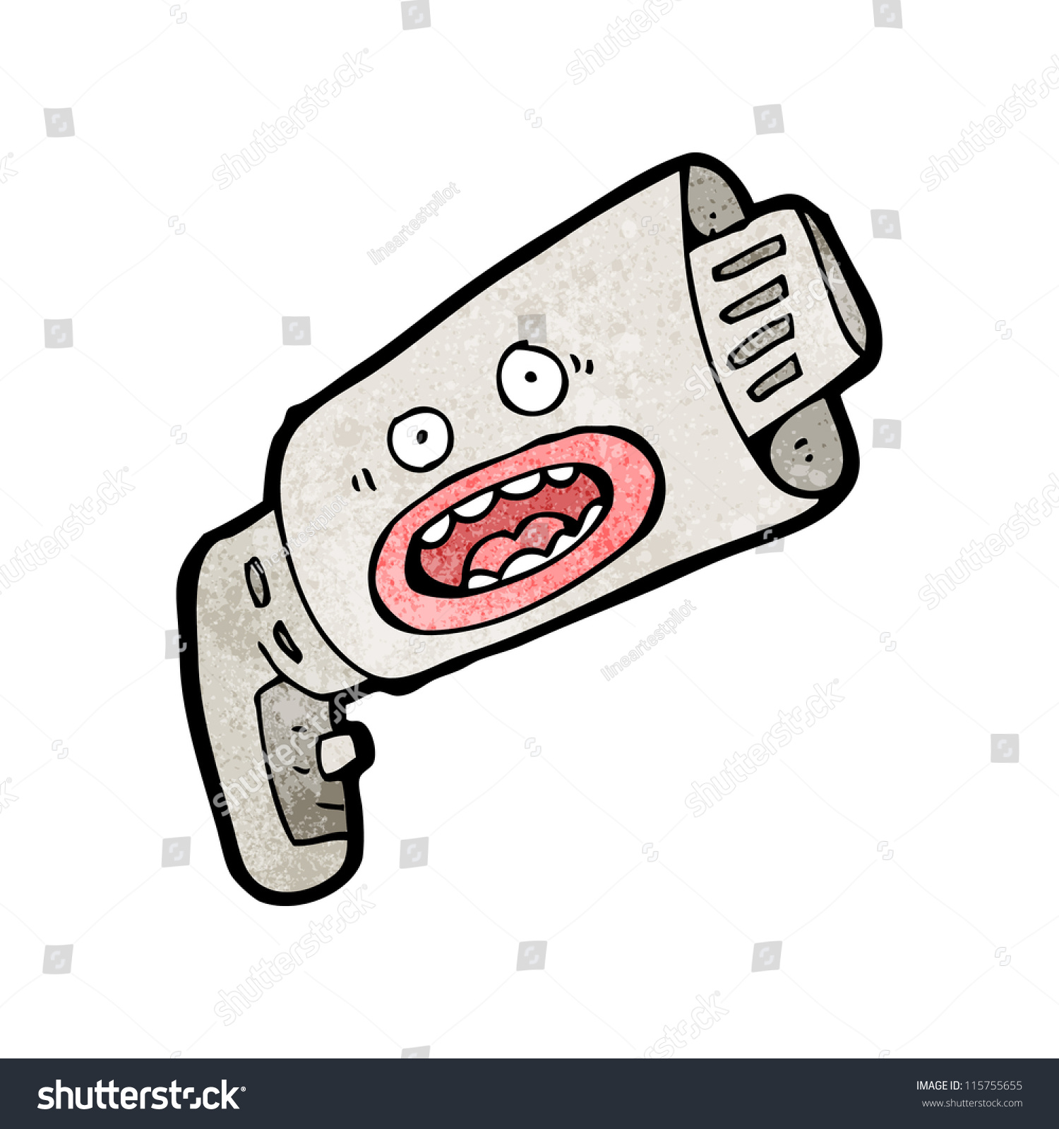 Cartoon Megaphone Stock Vector (Royalty Free) 115755655 | Shutterstock