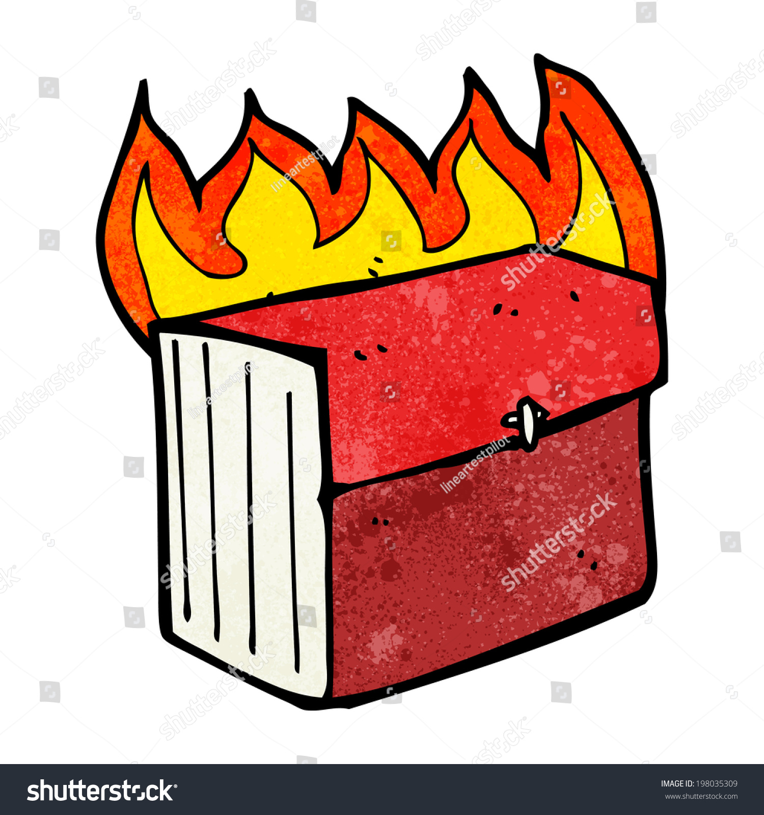 Cartoon Organizer Stock Vector (Royalty Free) 198035309 | Shutterstock